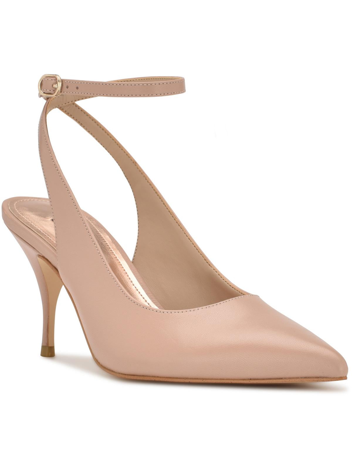 Nine West Womens Boca Leather Pointed Toe Pumps - Walmart.com