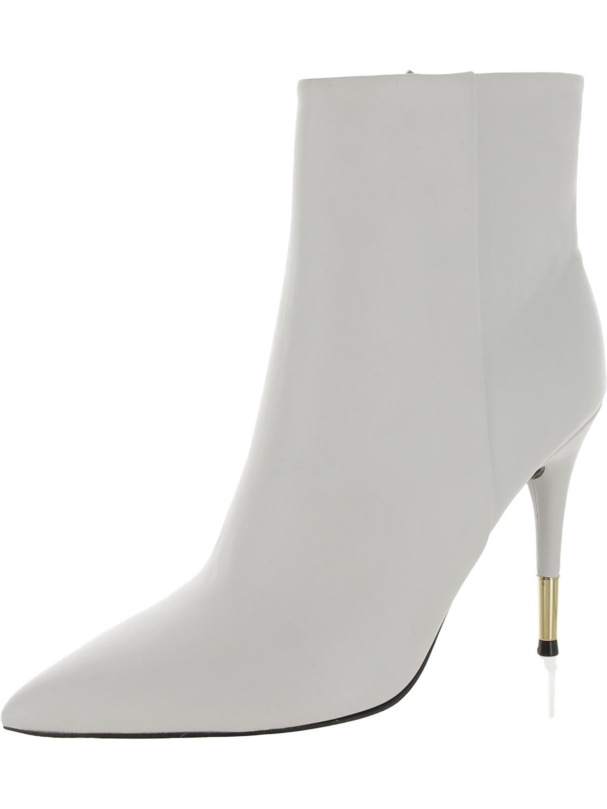 Nine West Womens Bolana Leather Heels Ankle Boots - Walmart.com