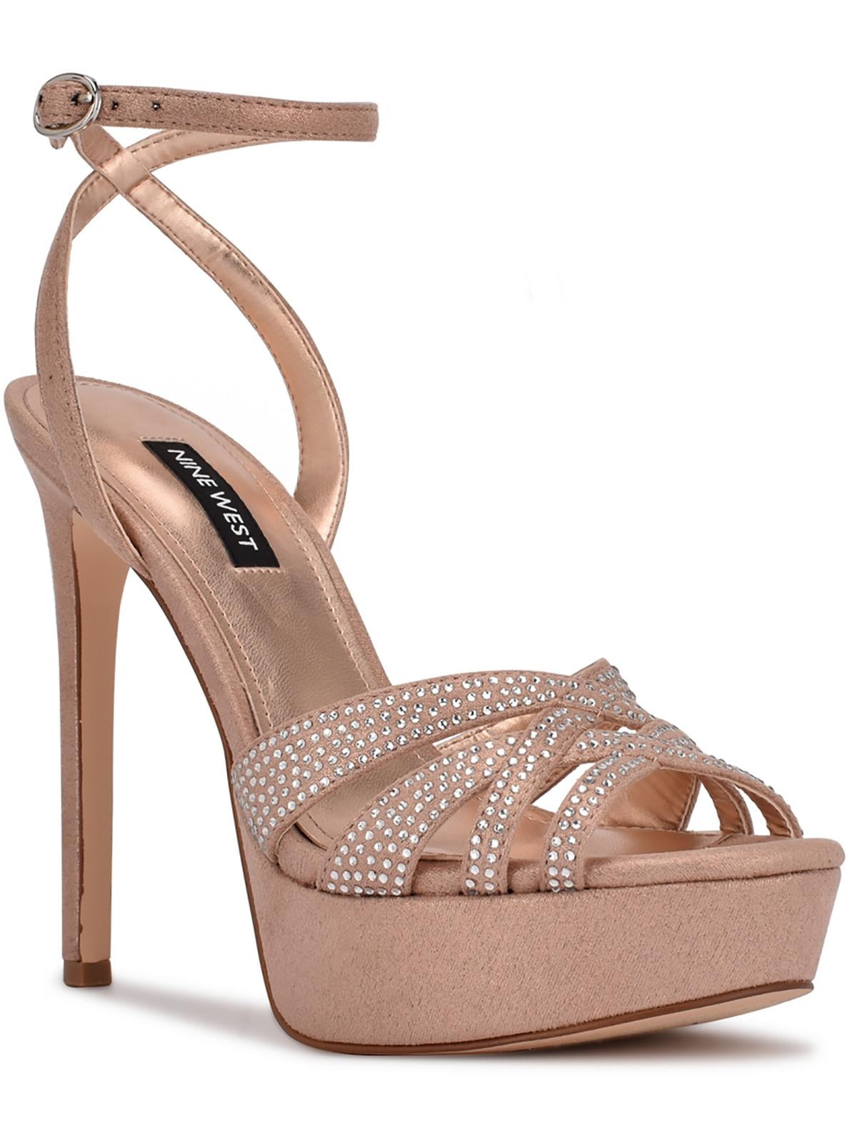 Nine West Womens GOBIG2 Dressy Platform Heels - Walmart.com