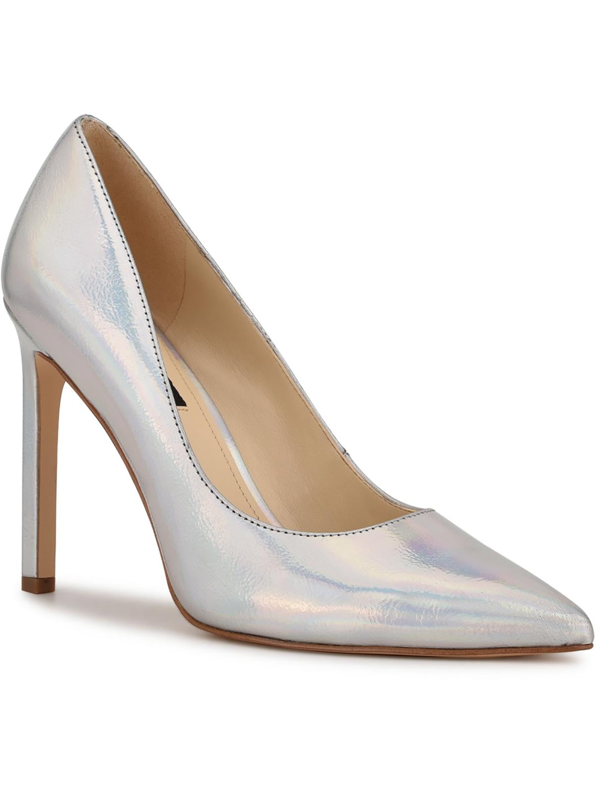 Nine West Womens Tatiana 3 Faux Leather Snake Pumps - Walmart.com