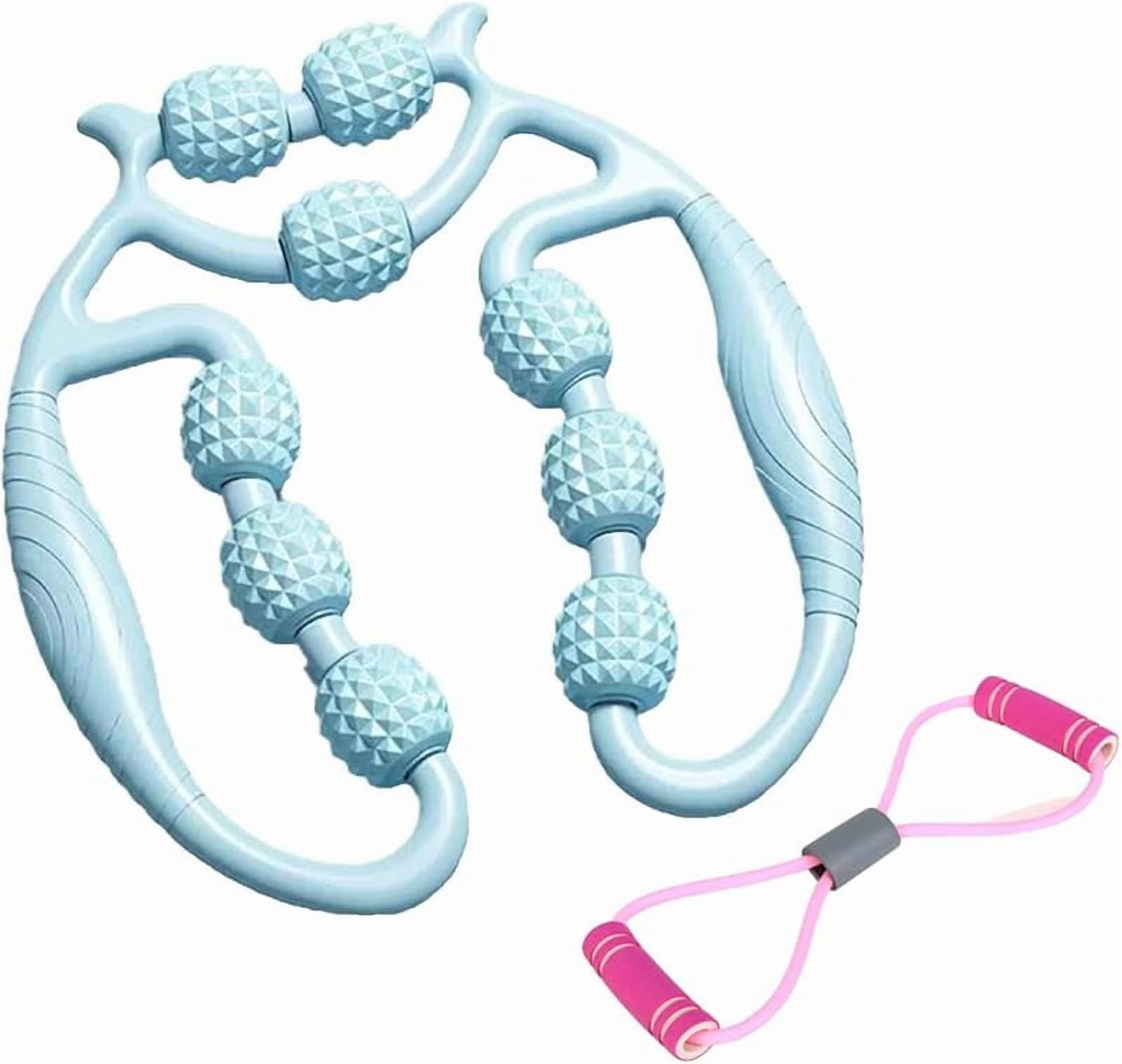 Nine Wheel Circular Leg Clamp, Massage Roller Men Women, 21 Wheel ...