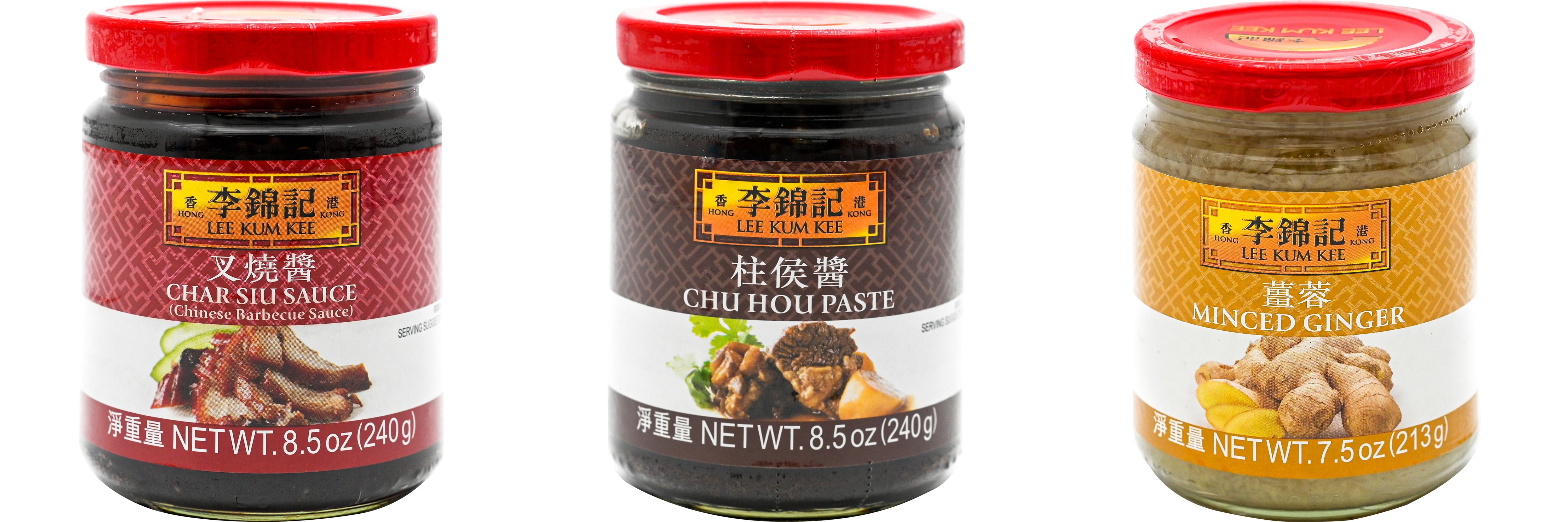 NineChef Brand Spoon Plus 3 Pack Lee Kum Kee Cooking Sauce, 3 Flavors ...