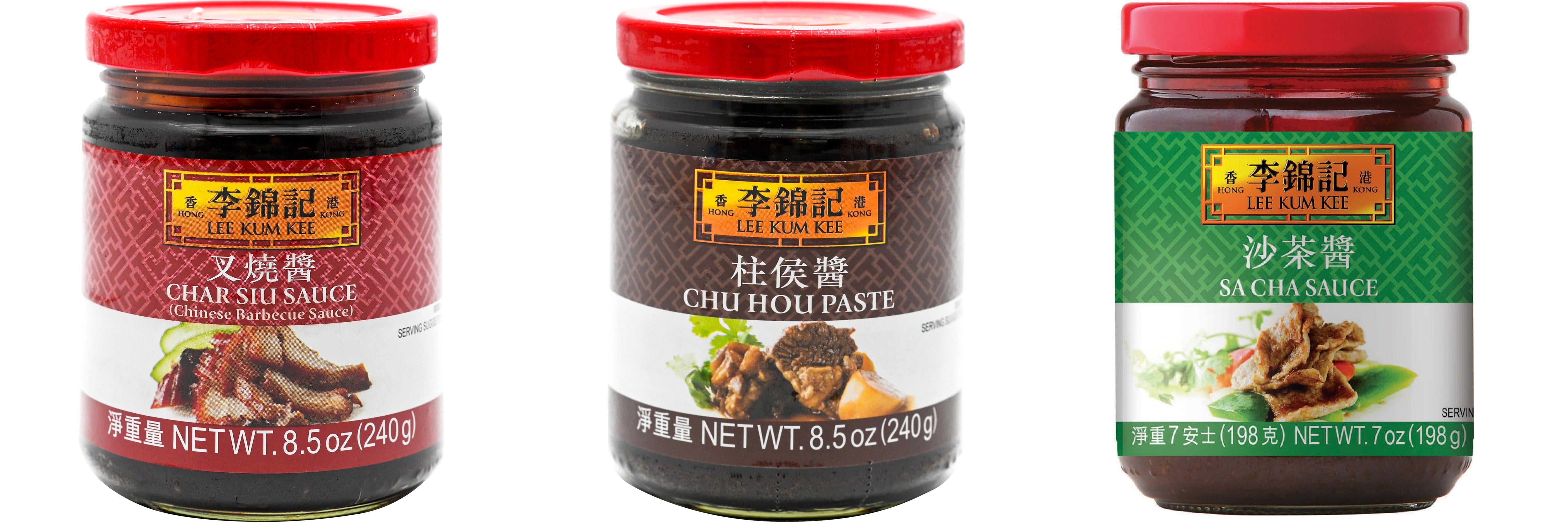 NineChef Brand Spoon Plus 3 Pack Lee Kum Kee Cooking Sauce, 3 Flavors ...