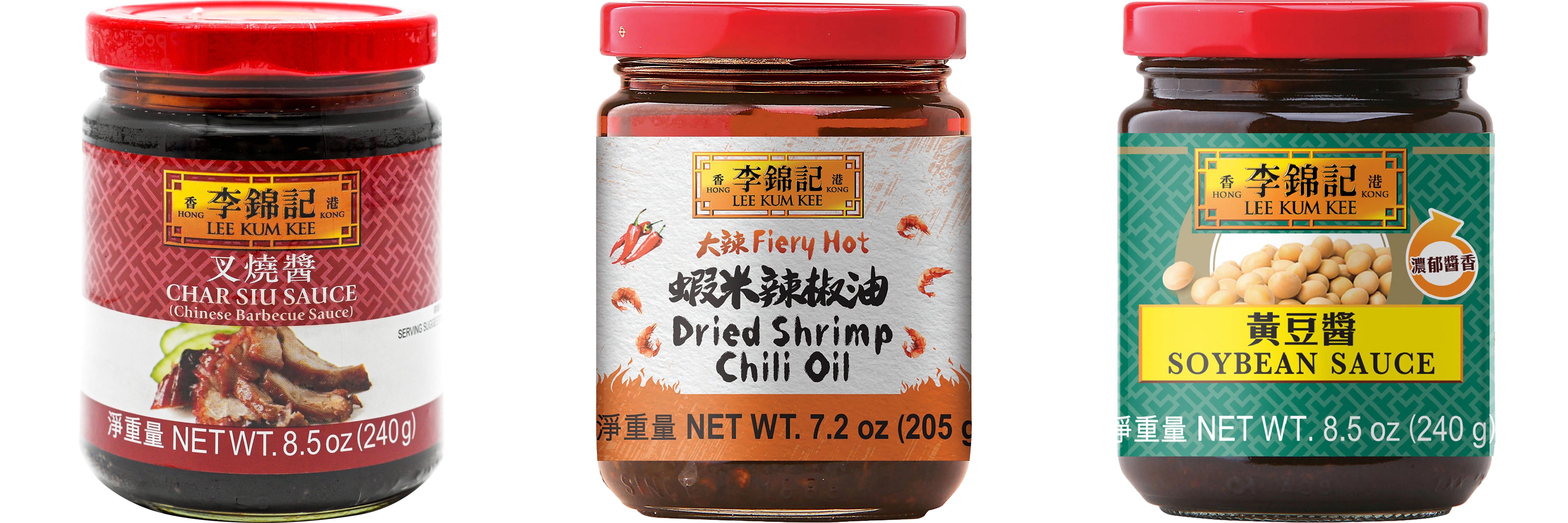 NineChef Brand Spoon Plus 3 Pack Lee Kum Kee Cooking Sauce, 3 Flavors ...