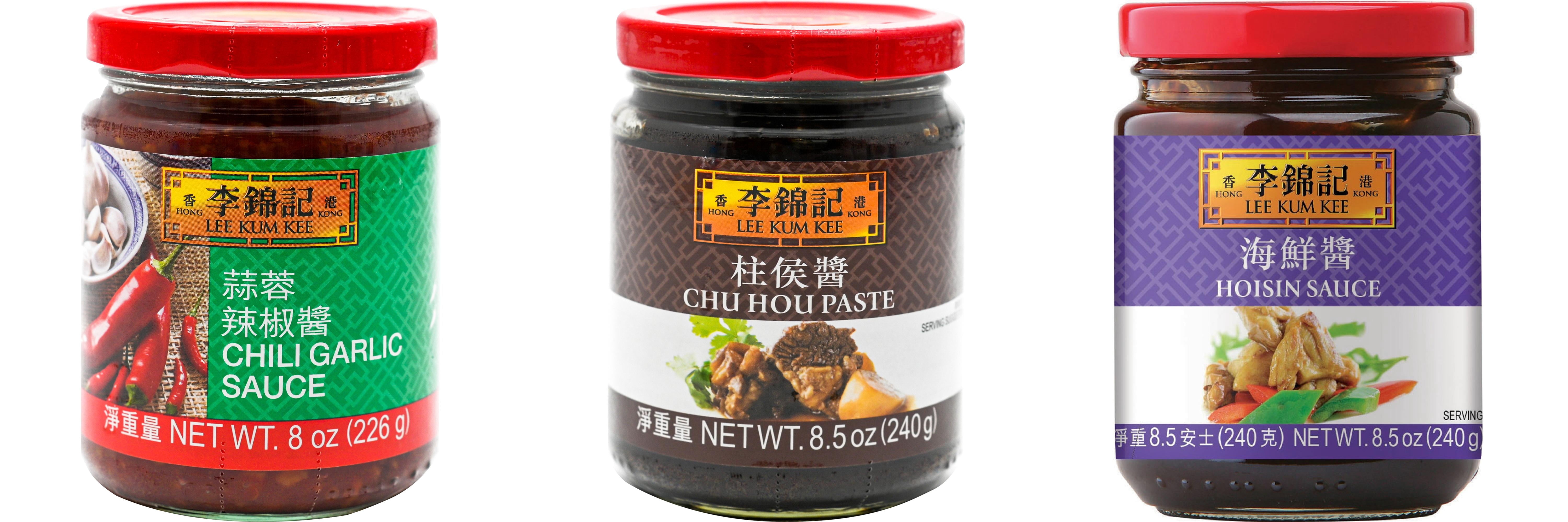 NineChef Brand Spoon Plus 3 Pack Lee Kum Kee Cooking Sauce, 3 Flavors ...