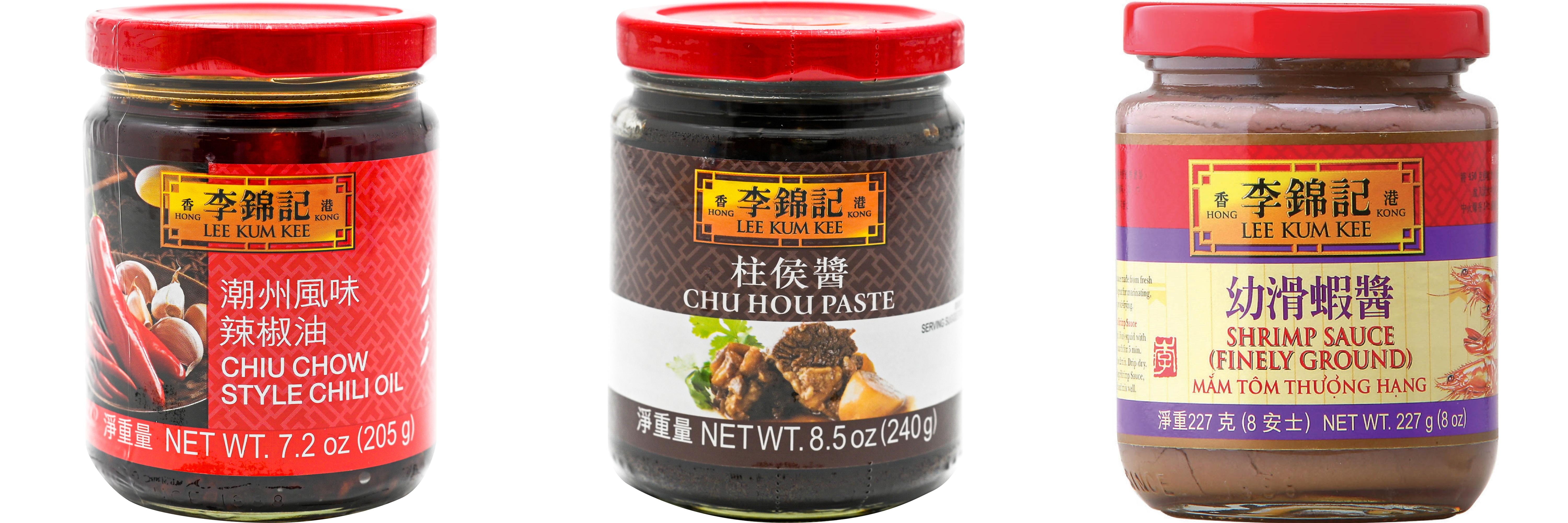 NineChef Brand Spoon Plus 3 Pack Lee Kum Kee Cooking Sauce, 3 Flavors ...