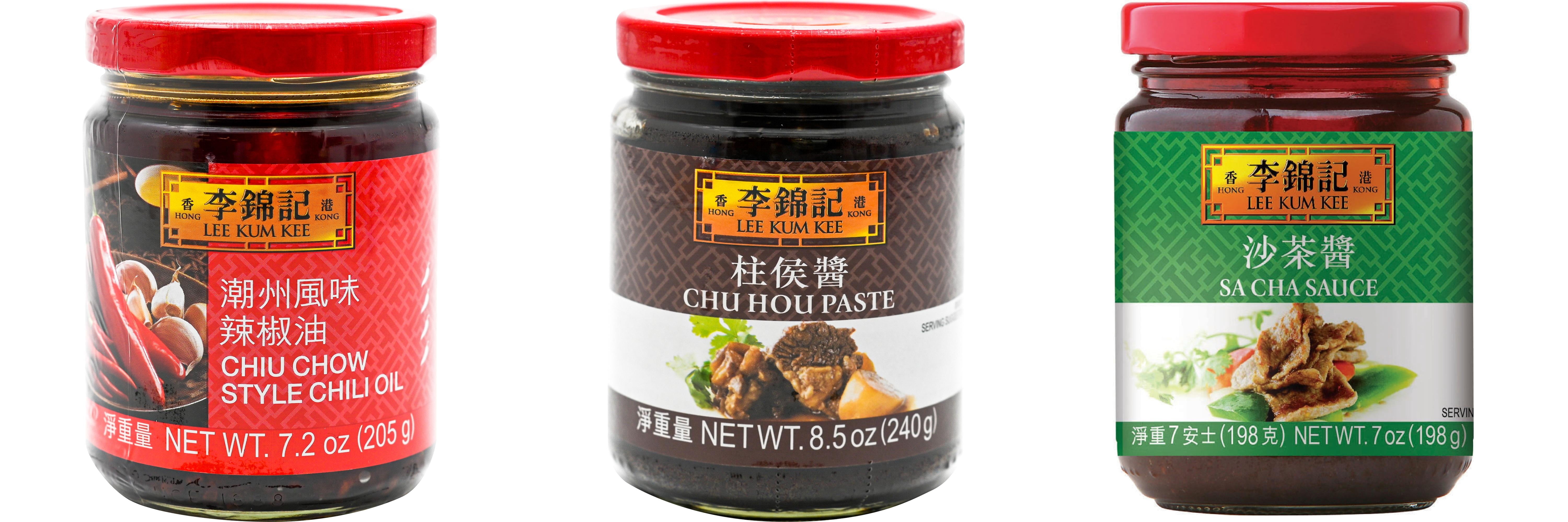 NineChef Brand Spoon Plus 3 Pack Lee Kum Kee Cooking Sauce, 3 Flavors ...