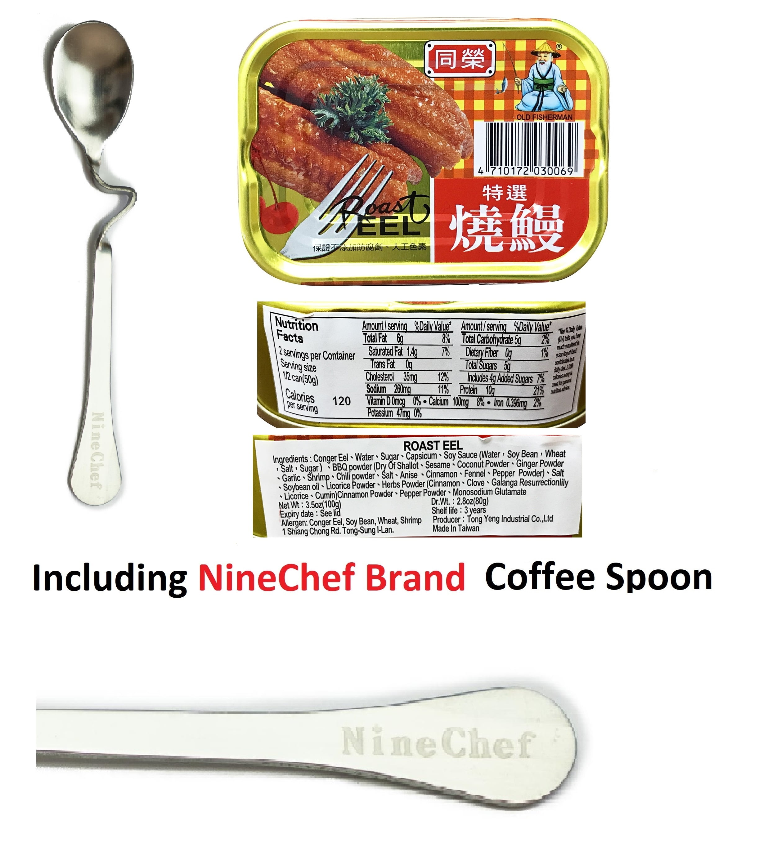 Tong Yeng Roasted Eel Oz 100g (Pack Of 3), 57% OFF