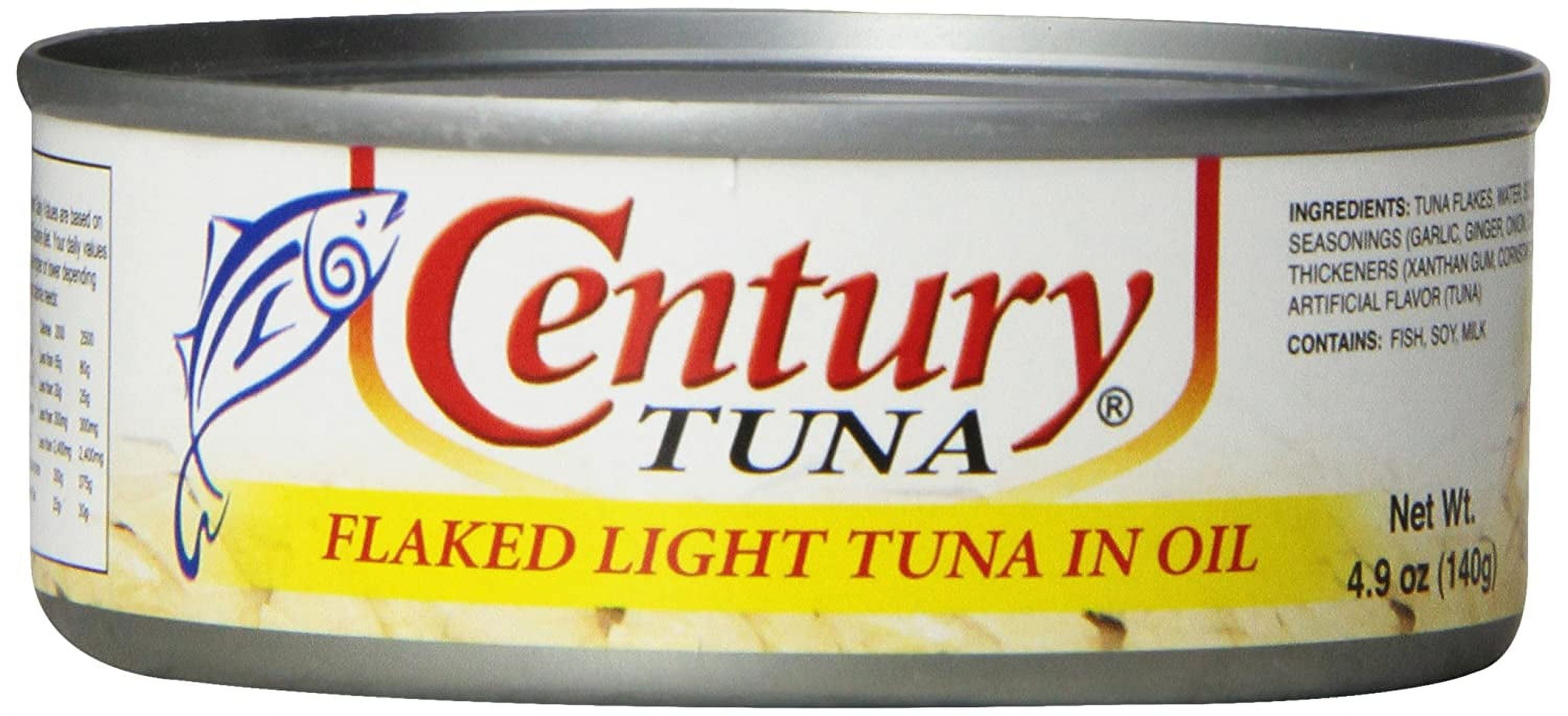NineChef Bundle - Century Tuna Flaked Light Tuna In Oil, 4.9 Ounce ...