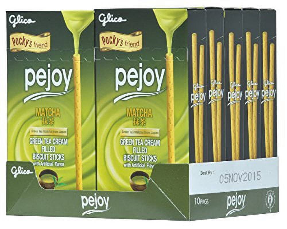NineChef Bundle - Glico Pocky Pejoy Biscuit Stick Matcha 1.98 Ounce ...