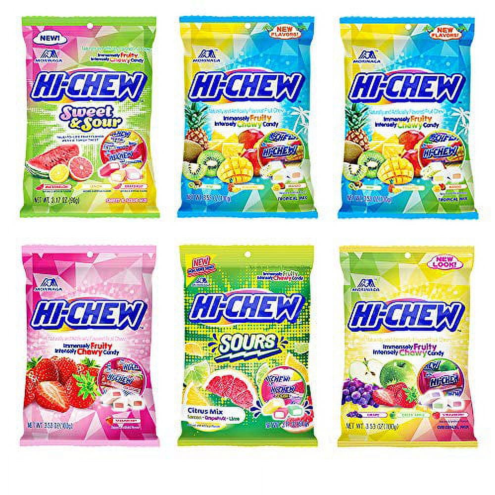 NineChef Bundle - HiChew Hi-Chew Candy Variety Pack 5 Flavors (Sweet ...