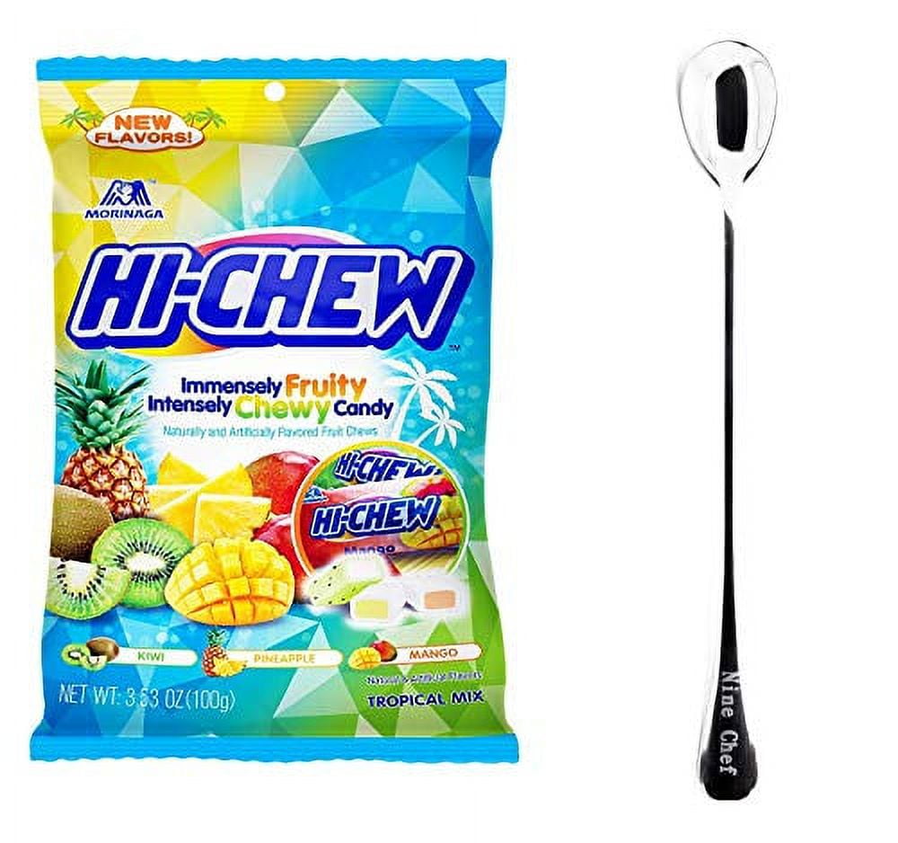 NineChef Bundle - HiChew Hi-Chew Fruity Chewing Candy Tropical Mix ...