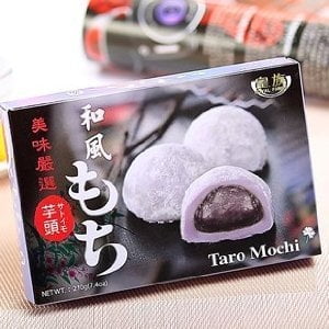 NineChef Bundle - Japanese Style Taro Mochi : Net weight 210g / 7.4oz + 1 NineChef Brand Long ...
