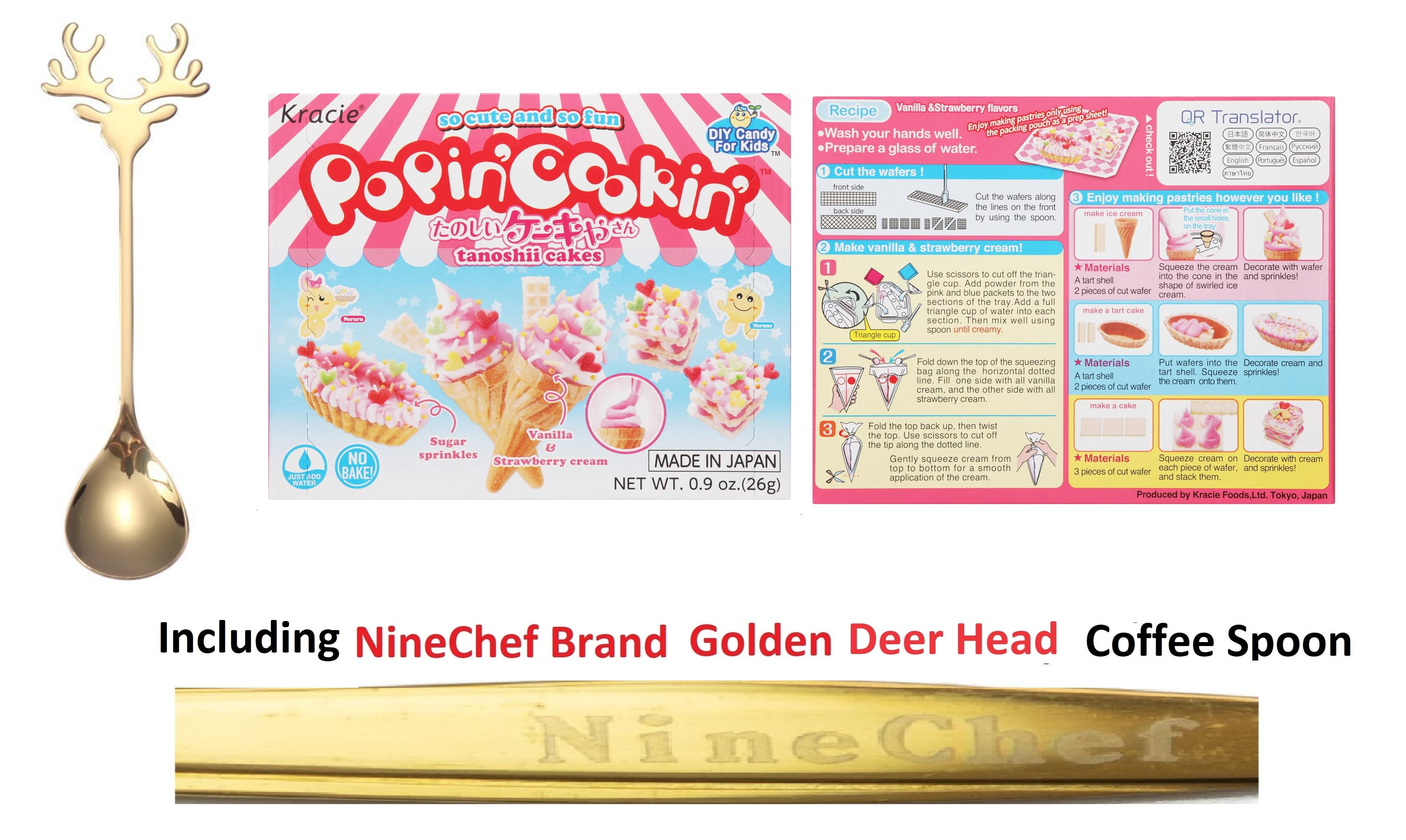 NineChef Bundle - Kracie Popin Cookin Japanese Diy Candy for Kids ...