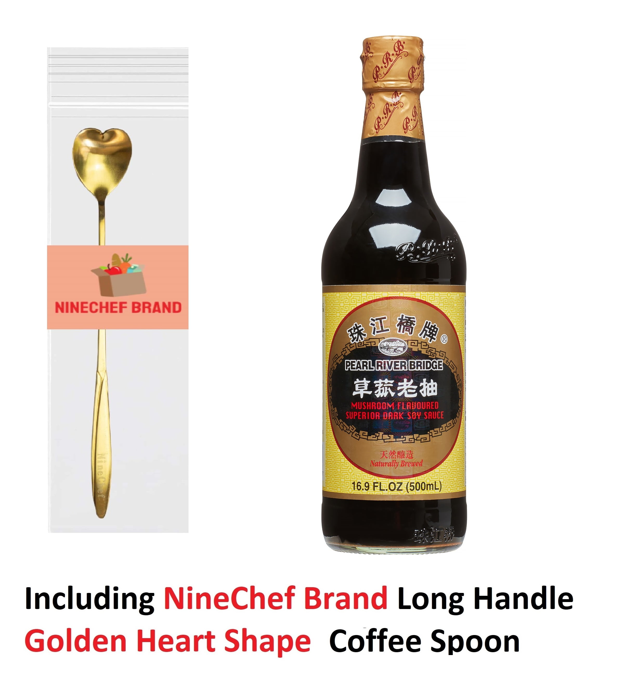 NineChef Bundle - Pearl River Bridge Mushroom Flavored Superior Dark ...