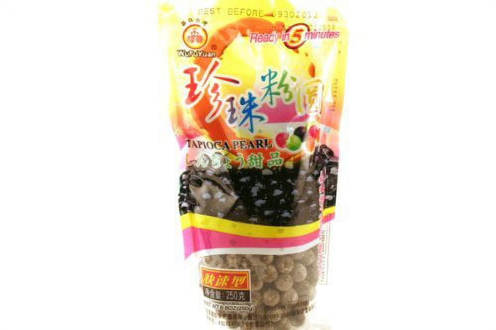 NineChef Bundle - WuFuYuan Tapioca Pearl (Black Boba) - 8.8oz (Pack of 6) - Walmart.com