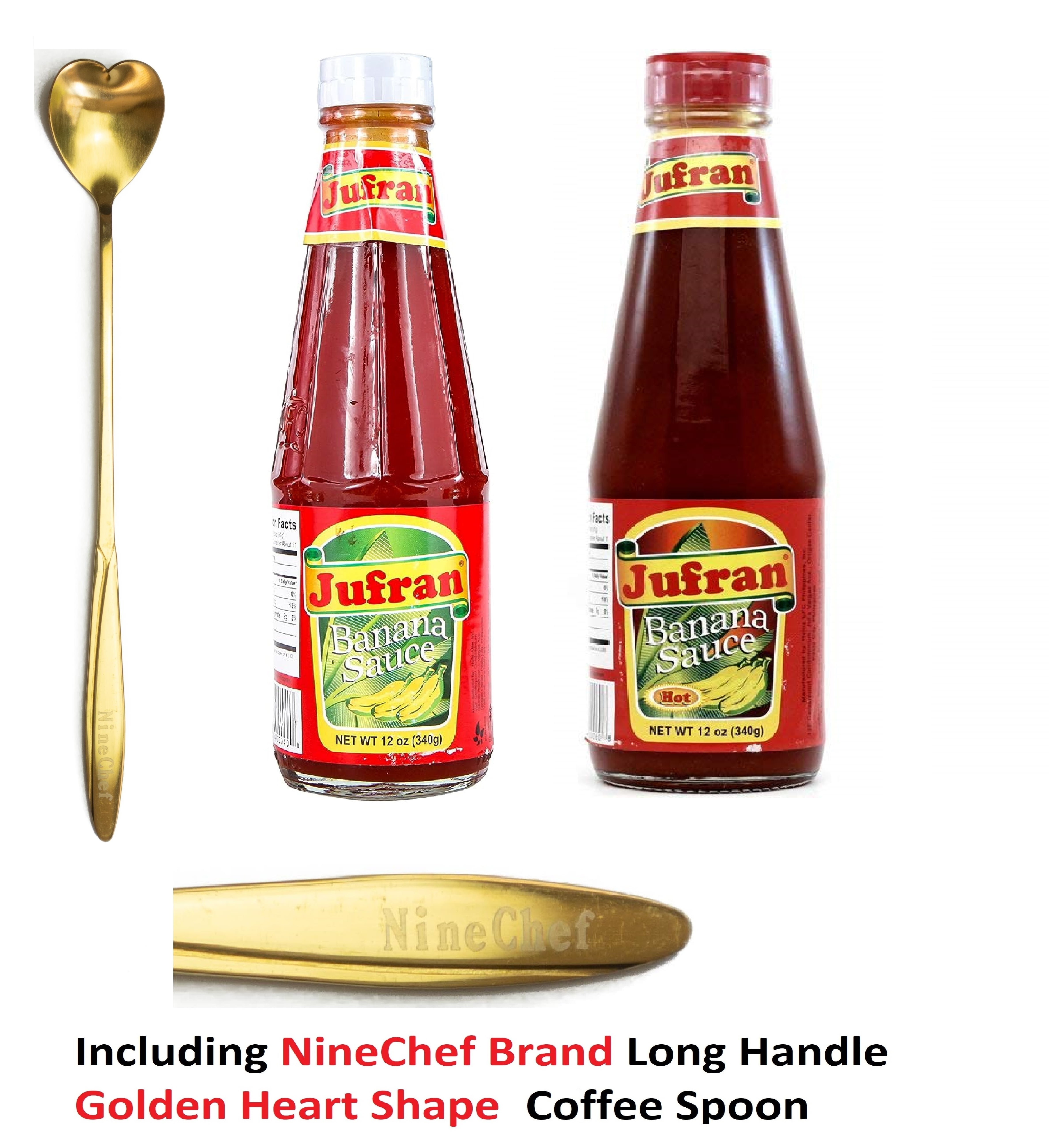 NineChef Coffee Spoon Plug Jufran Banana Sauce Ketchup 12oz 340g(Hot ...