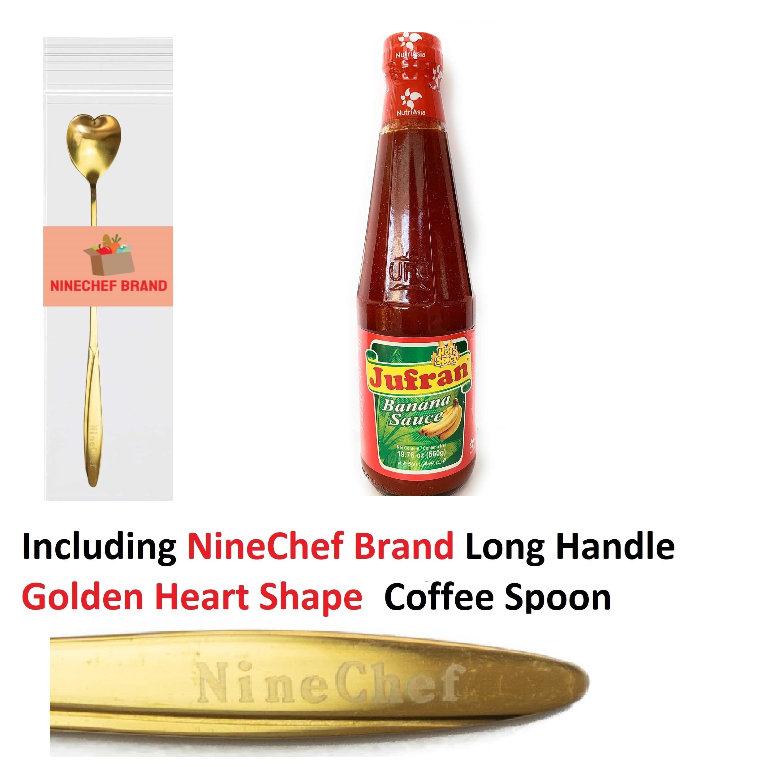 NineChef Coffee Spoon Plug Jufran Banana Sauce Ketchup 19.76oz 560g ...