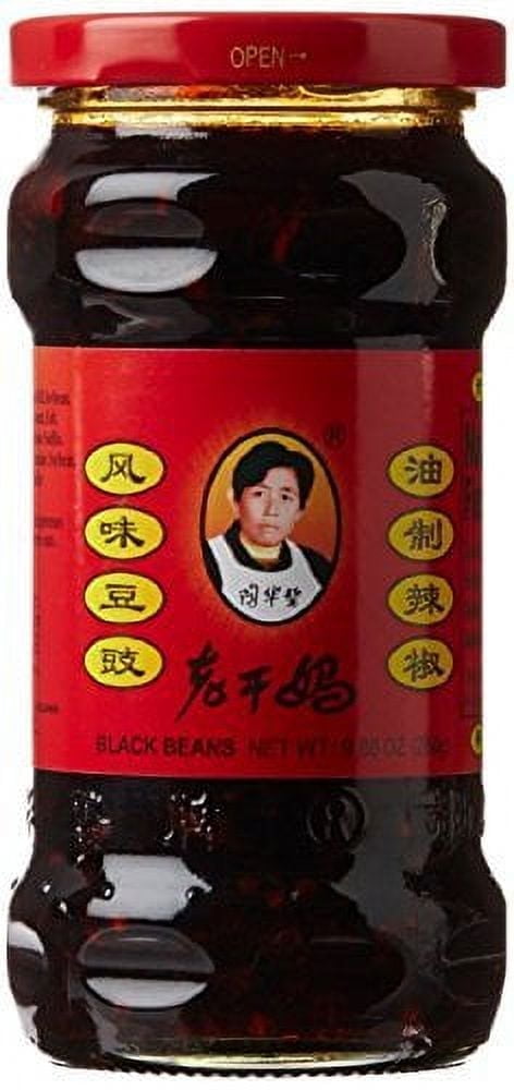 NineChef Set - Lao Gan Ma(Laoganma) Black Bean Chilli Sauce 280g (Pack 6) Plus NineChef Brand ...