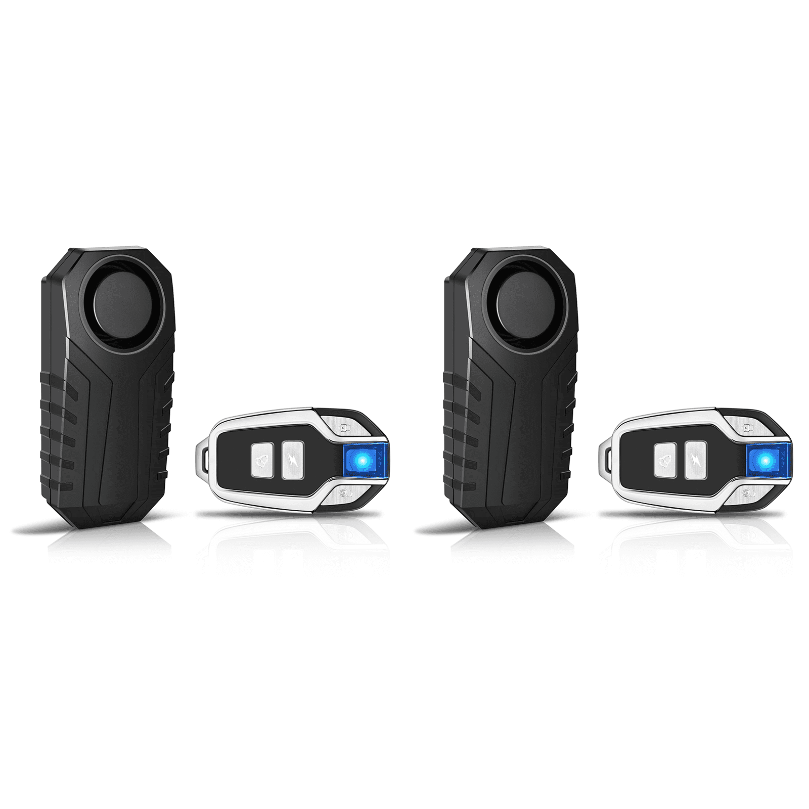 NineLeaf 113db Bike Alarm, Bike Alarm with Remote, Moped Alarm,Bicycle ...