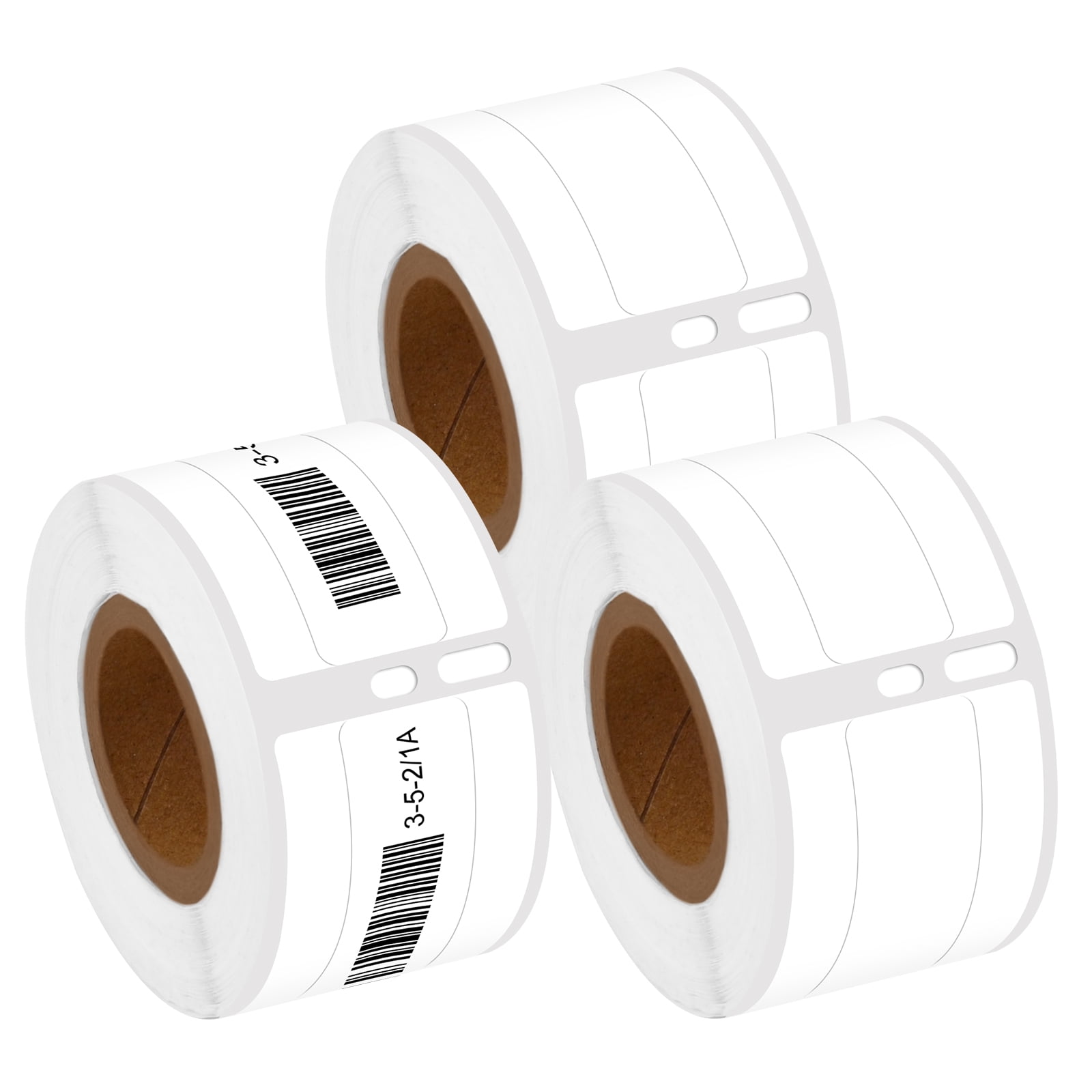 NineLeaf 3 Rolls Compatible for DYMO 30327 9/16 in x 3-7/16 in Direct ...