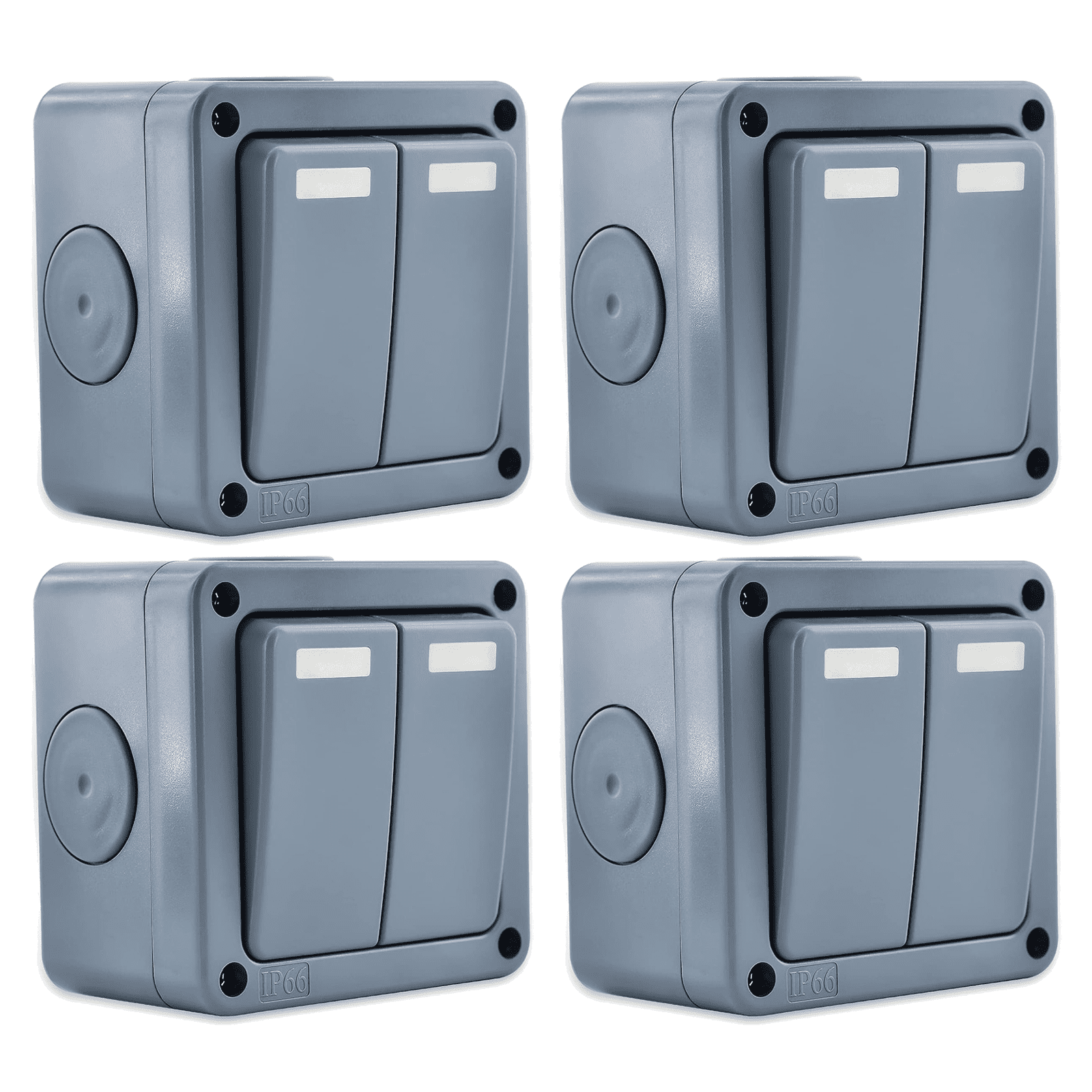 NineLeaf 4PK IP66 Waterproof Switch, SPDT Single Pole Double Throw ...