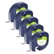 NineLeaf 5PK Compatible for DYMO D1 45013 45113 S0720530 1/2" x 23 ...