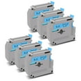 NineLeaf 6PK Compatible for Brother P-touch M-K531 M-K531s M531 1/2 ...