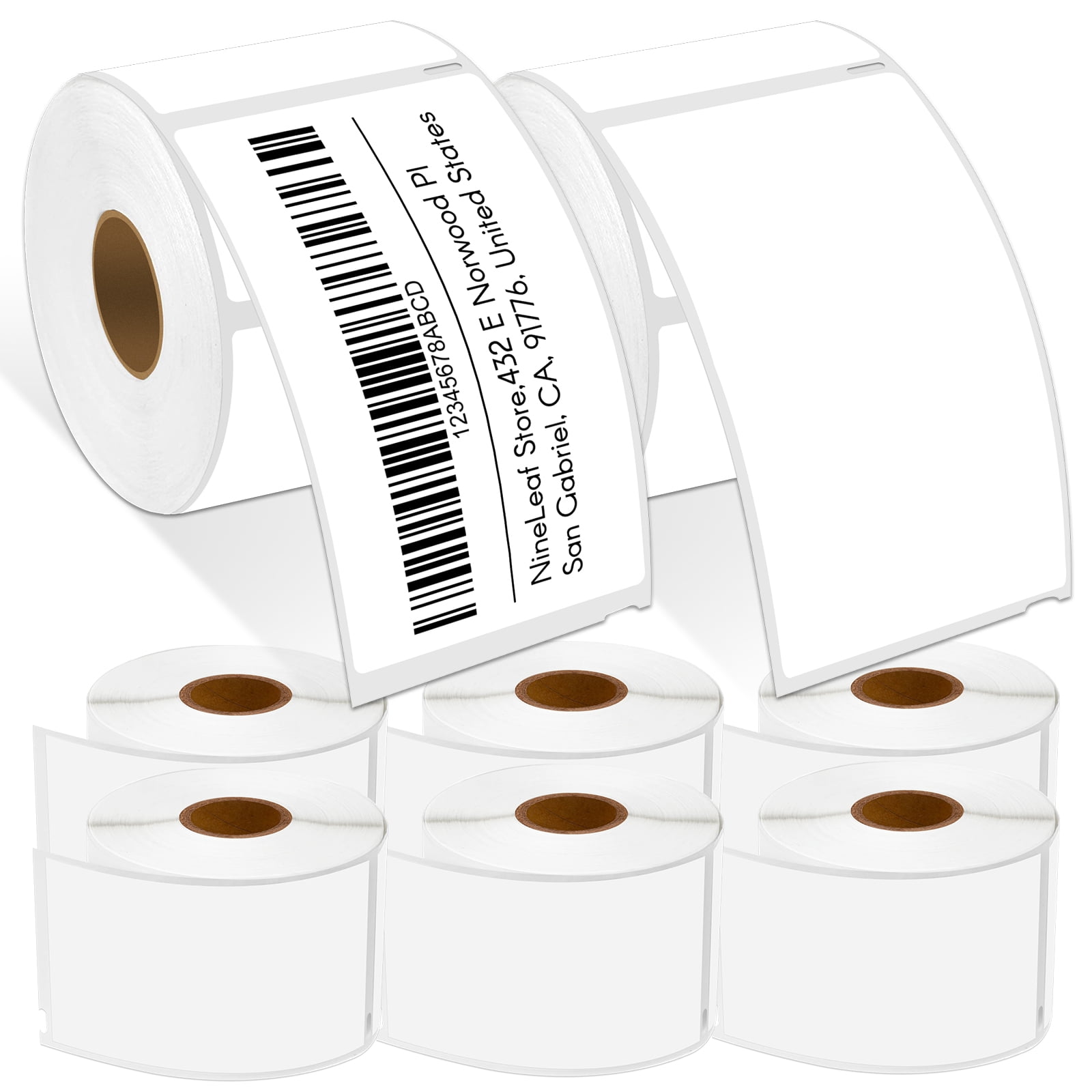 NineLeaf 8 Rolls Compatible for DYMO 30256 2-5/16 in x 4 in Shipping ...