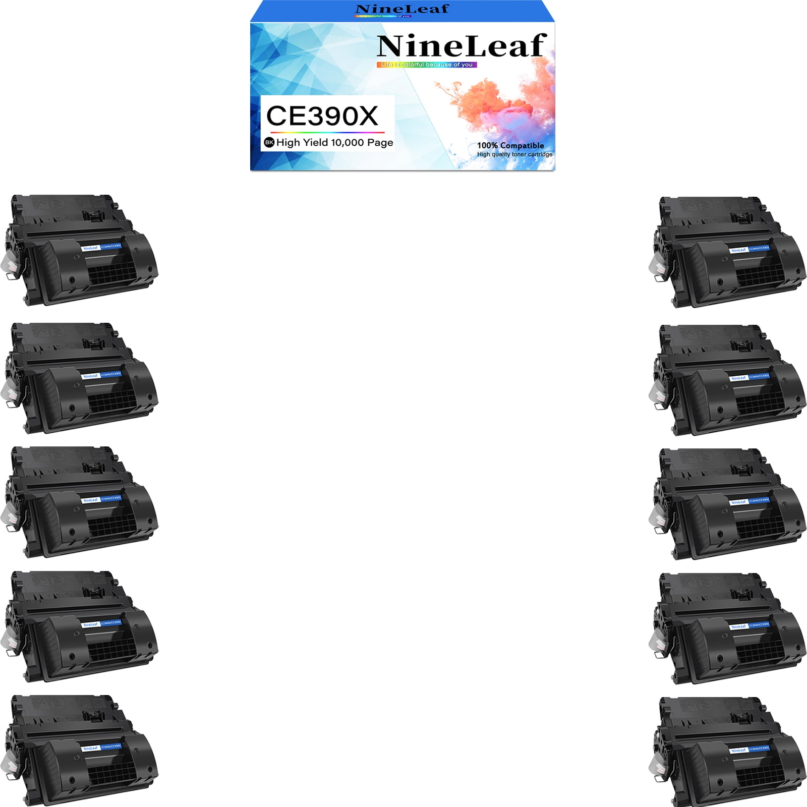 NineLeaf HP 90X Toner (10) - Walmart Business Supplies