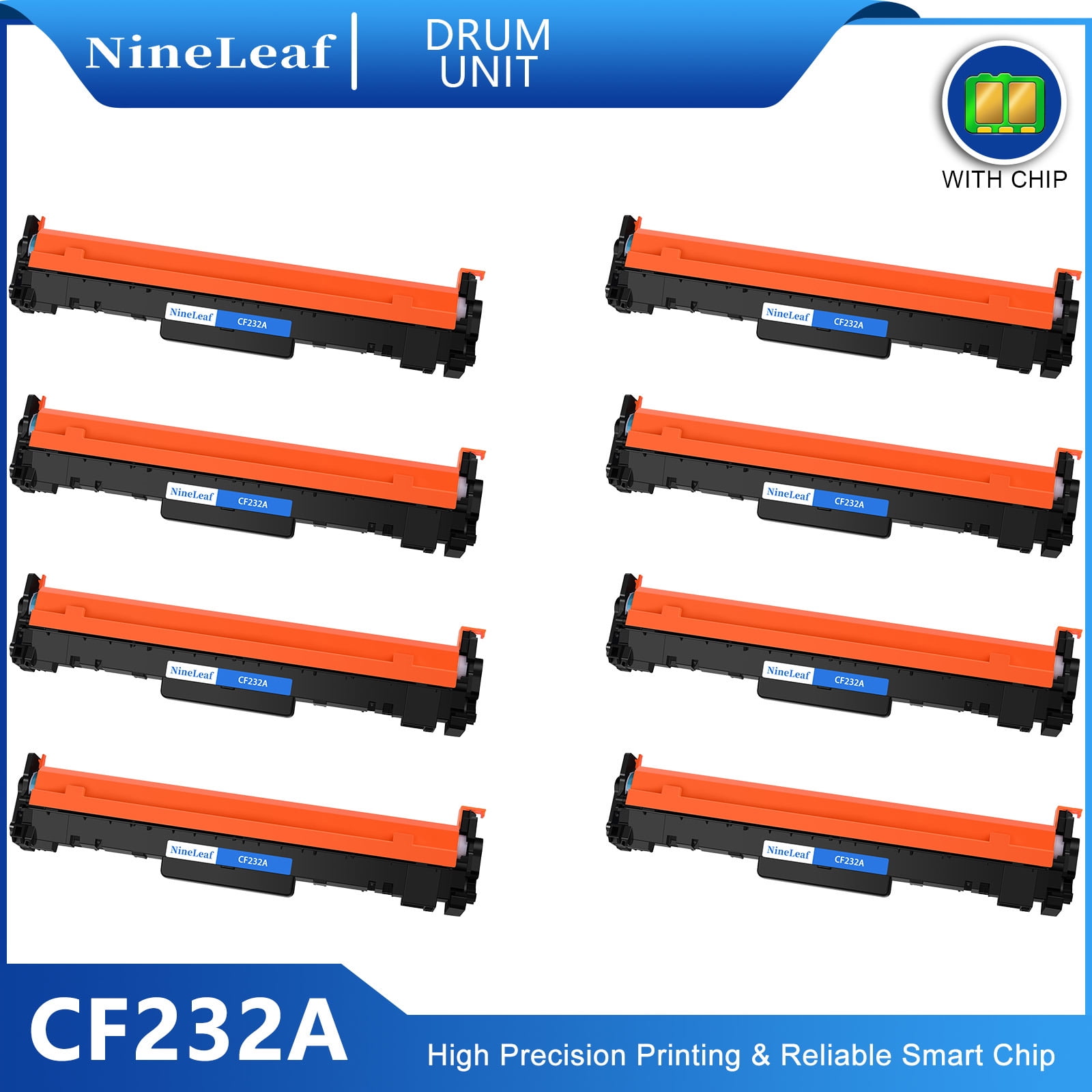 NineLeaf Compatible 32A drum Replacement for HP CF232A 32A Drum Unit ...