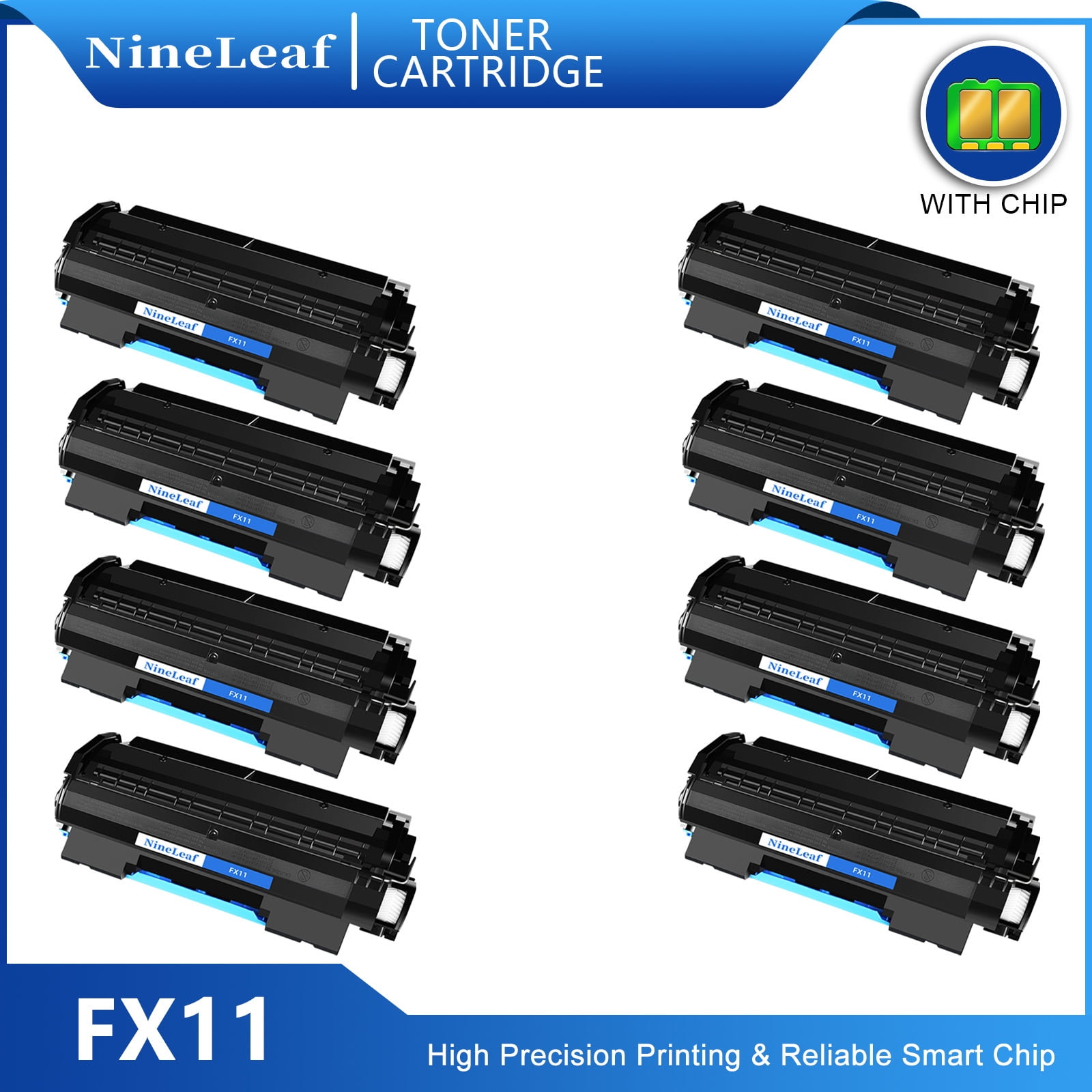 NineLeaf Compatible Toner Cartridge Replacement for Canon 106 FX11 ...