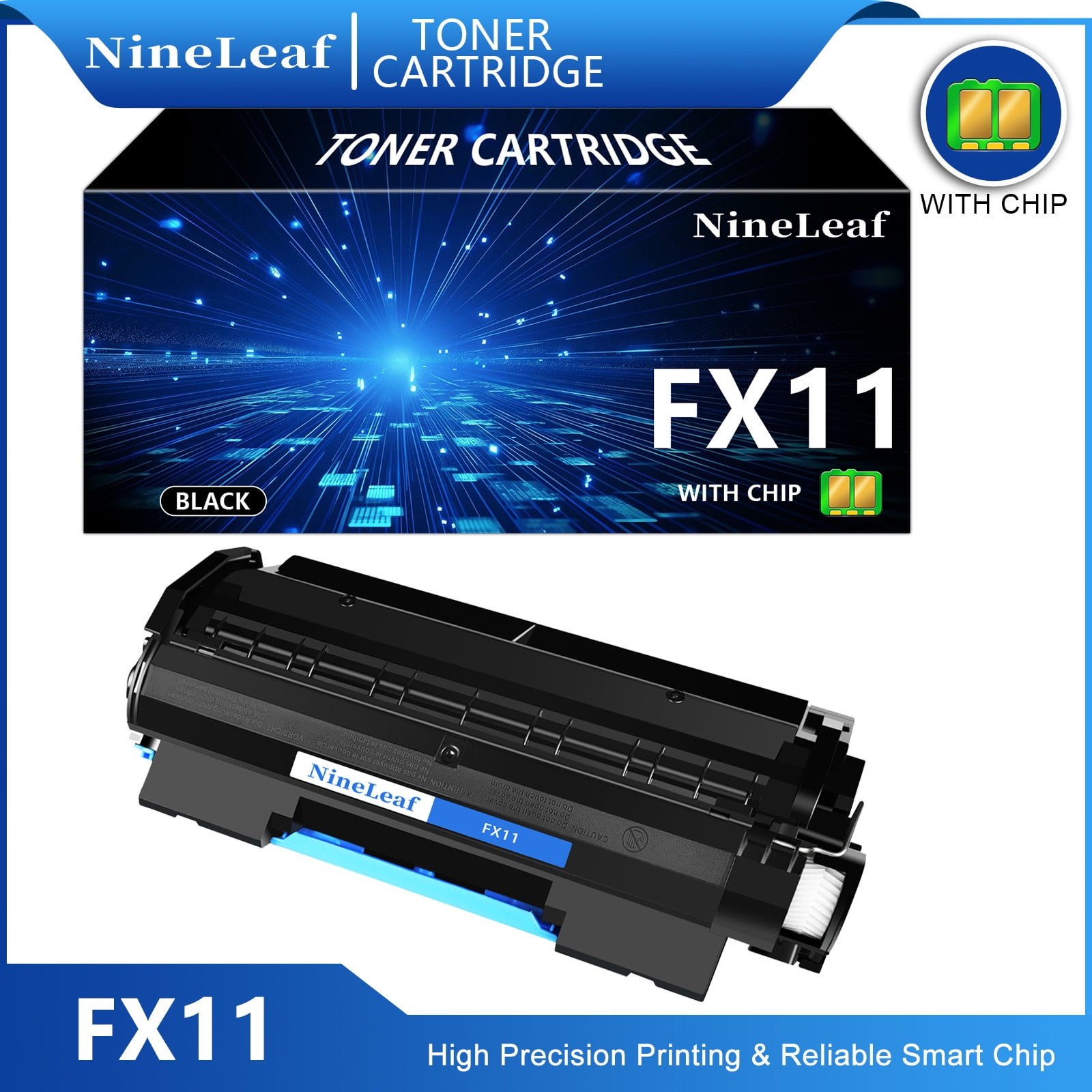 NineLeaf Compatible Toner Cartridge Replacement for Canon 106 FX11 ...