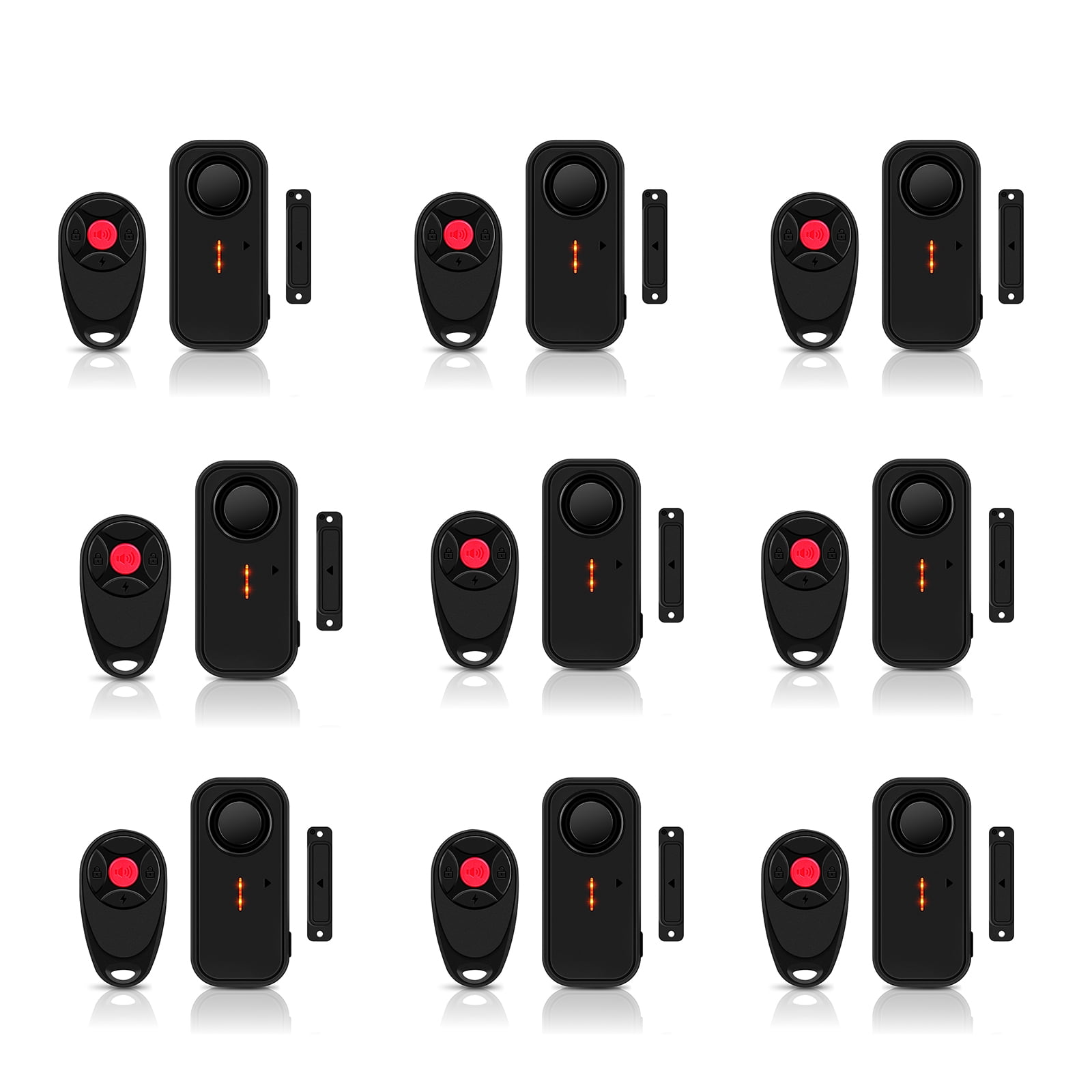 NineLeaf Door Alarm When Opened, 108dB Sliding Door Alarms and Sensors ...