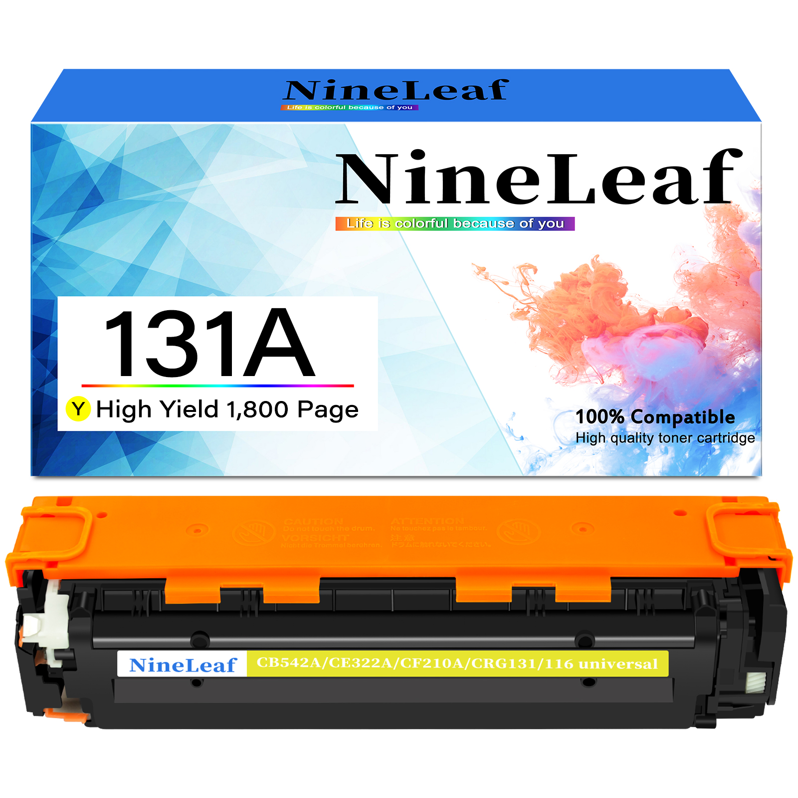 NineLeaf High Capacity Compatible Toner Cartridge Replacement for HP ...