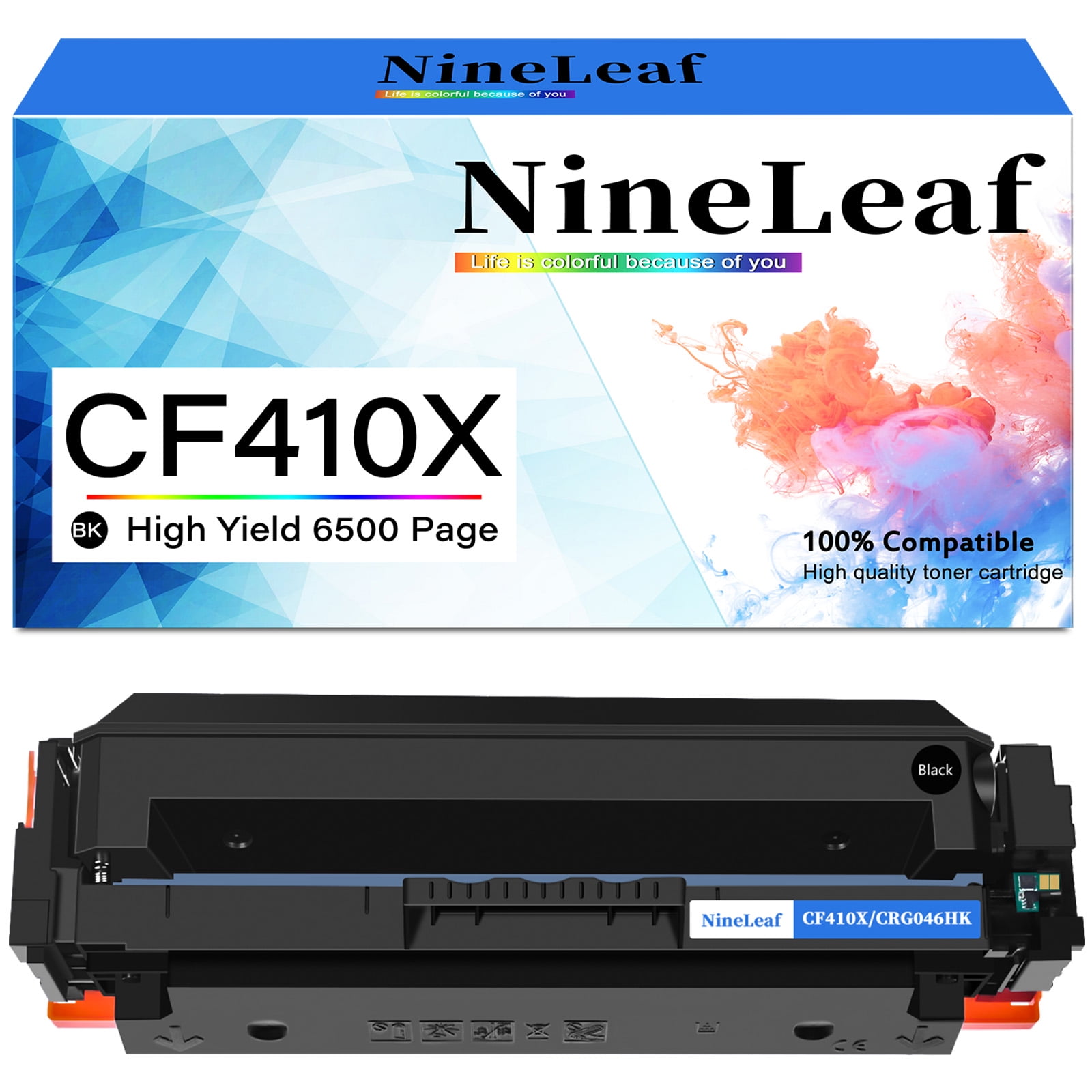 NineLeaf High-capacity Compatible Toner Cartridge Replacement for HP ...