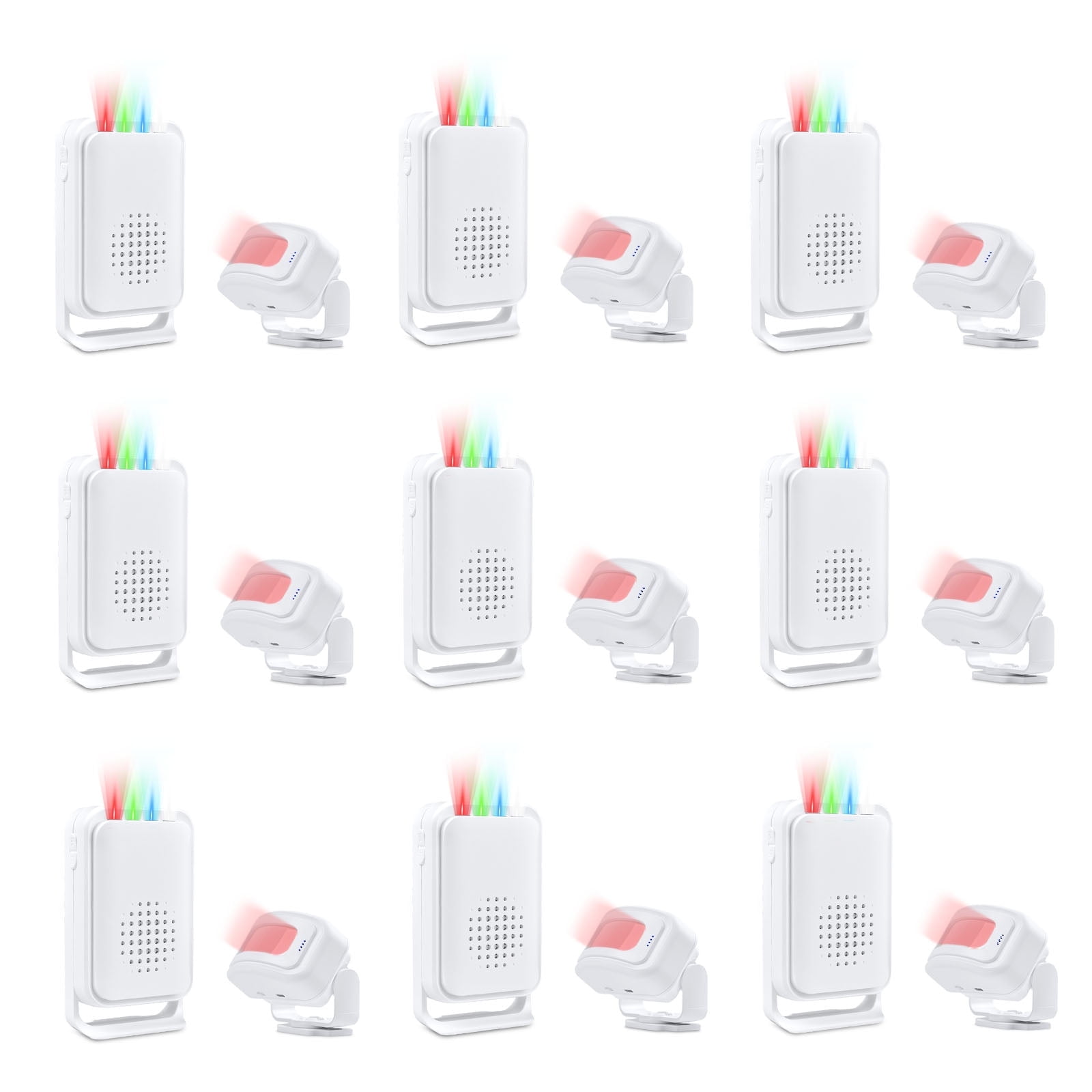 NineLeaf Motion Sensor Alarm,Door Buzzer for Business Entry,Motion ...