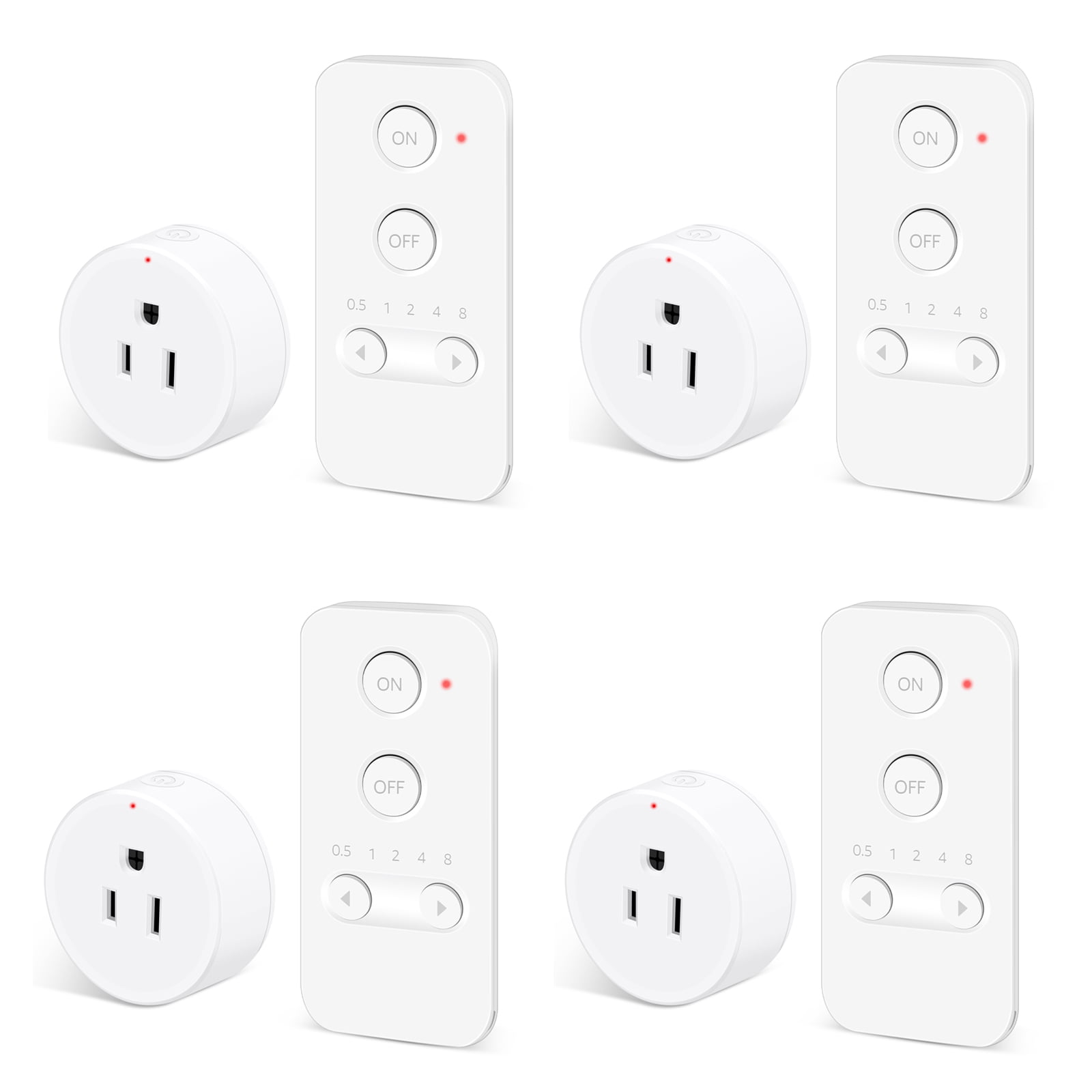 NineLeaf Remote Control Outlet, Wireless Remote Control Electrical ...
