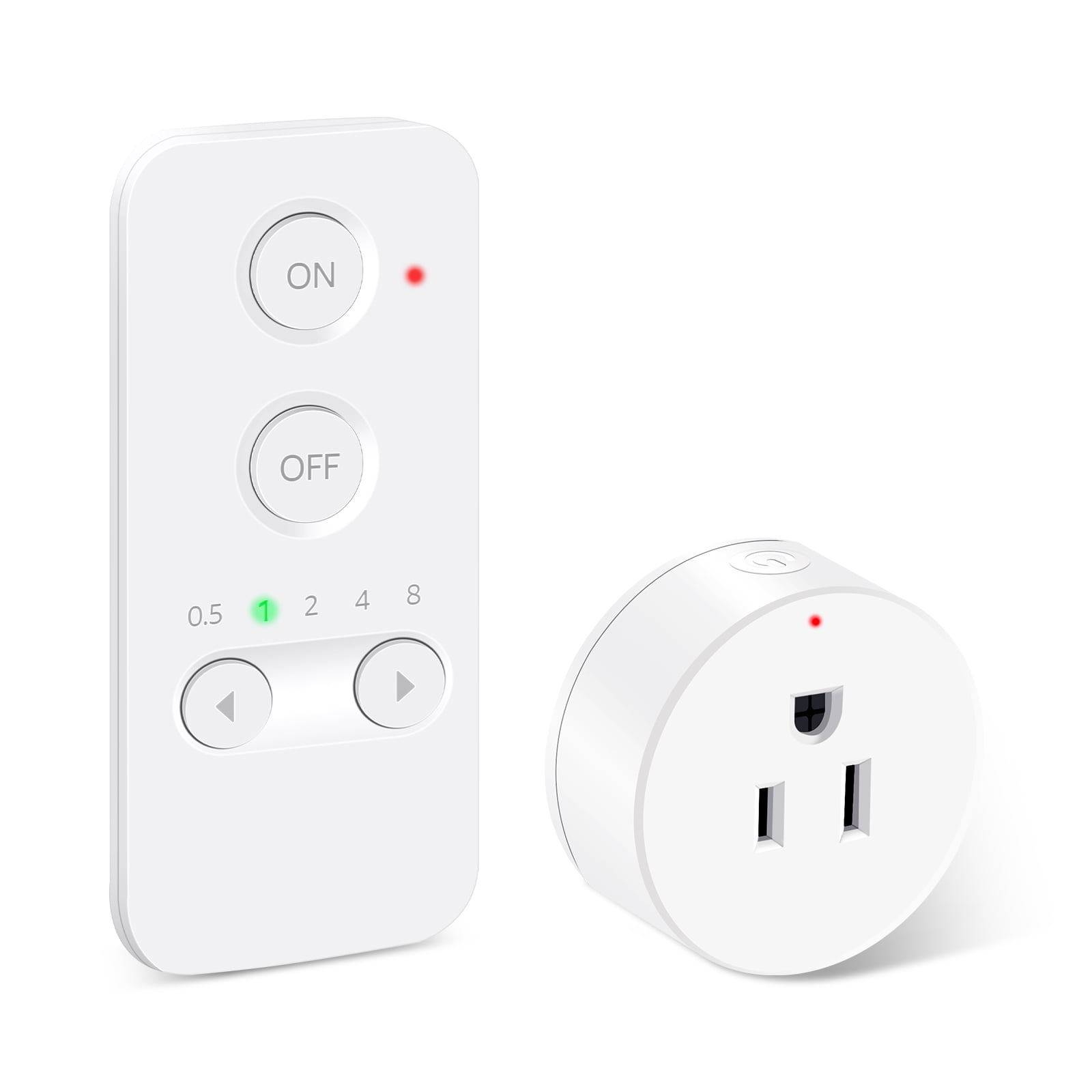 NineLeaf Remote Control Outlet, Wireless Remote Control Electrical Outlet Switch with Countdown ...