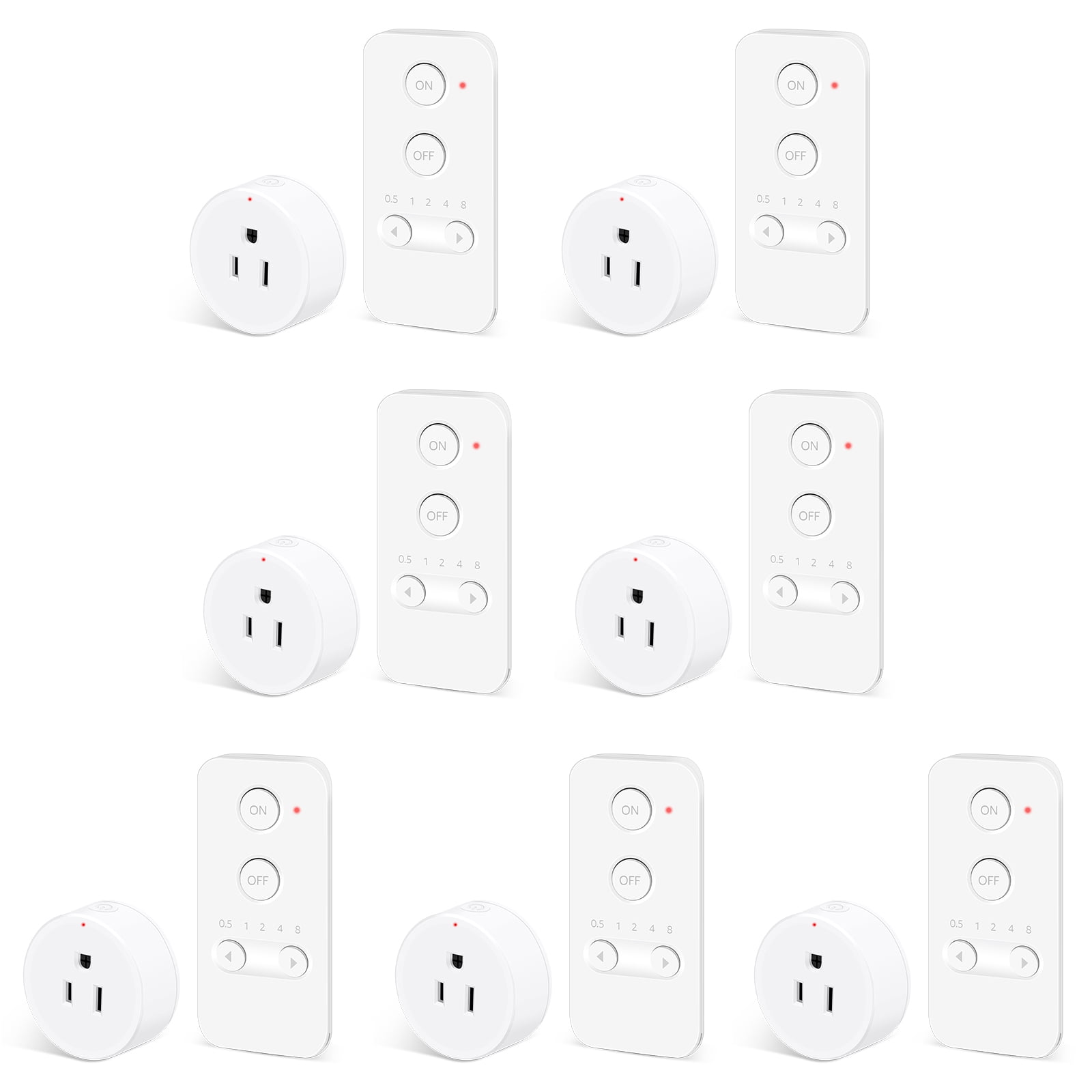 NineLeaf Remote Control Outlet, Wireless Remote Control Electrical ...