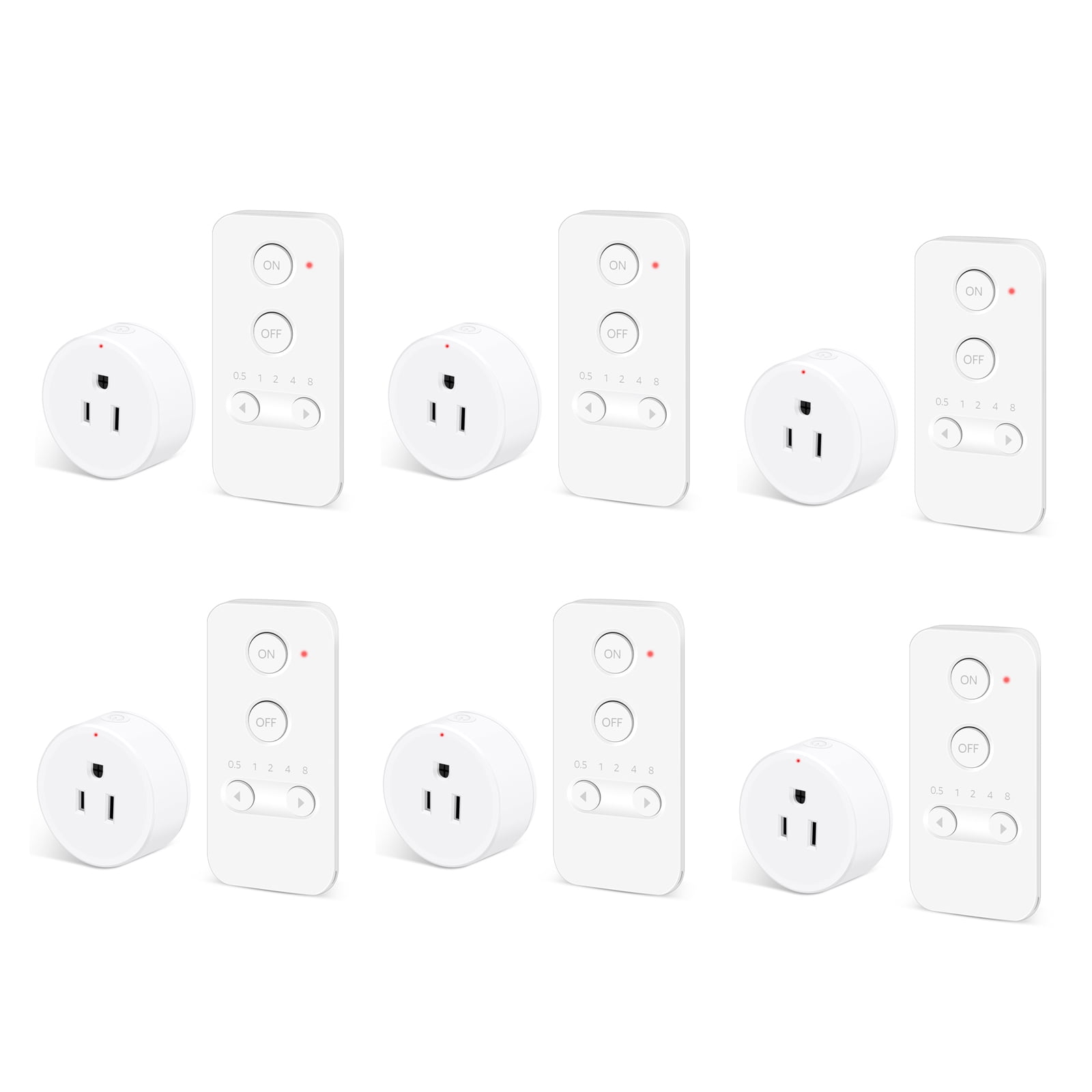 NineLeaf Remote Control Outlet, Wireless Remote Control Electrical ...