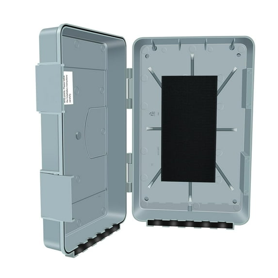 NineLeaf Waterproof Electrical Box, IP55 Rated Black Junction Box ...