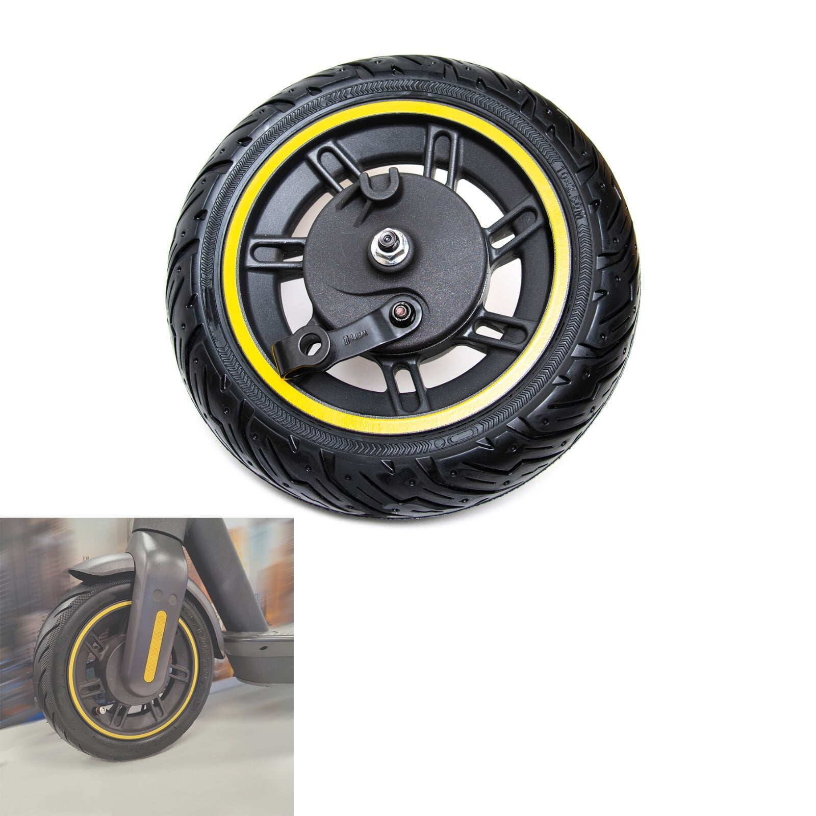 Ninebot Max G2 G30 G30D G30P G30LP Front Wheel No Flat Solid Tire ...