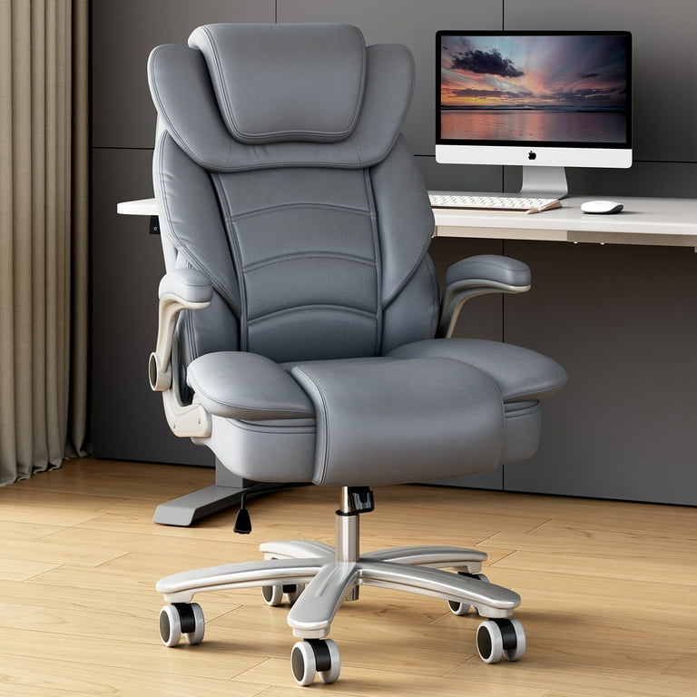 ergonomic chairs executive office chair grey Ninecer Big and Tall ...