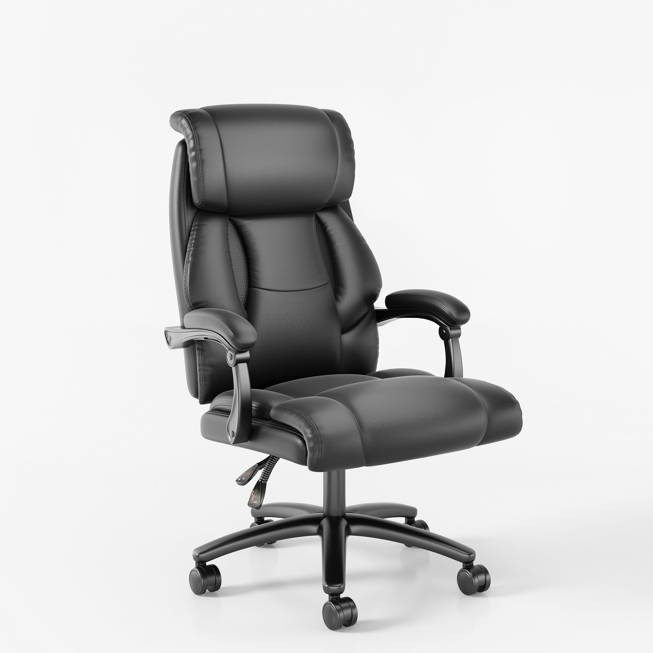 Ninecer Reclining Office Chair, Comfortable Office Desk Chair, Heavy ...