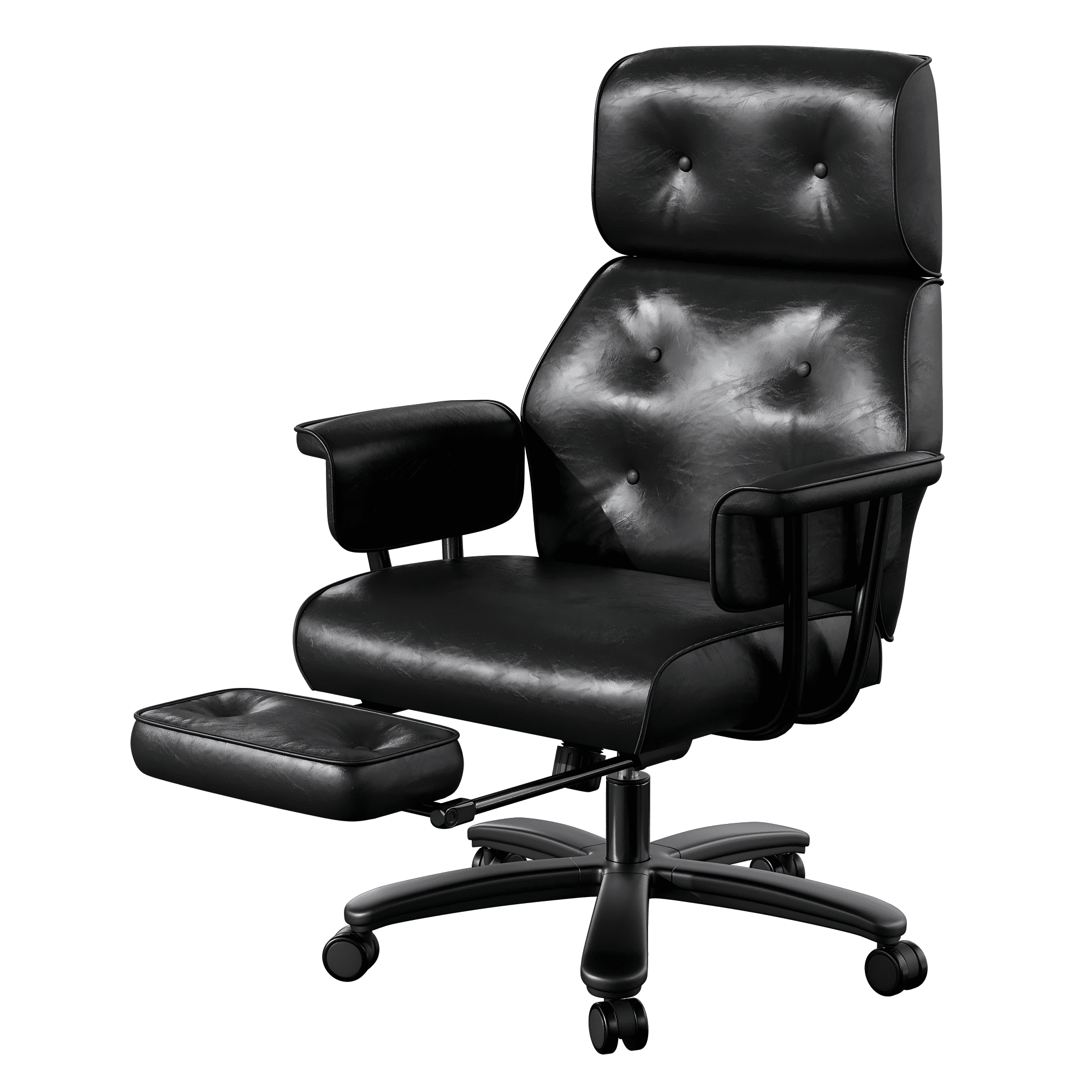 Ninecer Reclining Office Chair for Heavy Duty People,Big and Tall ...