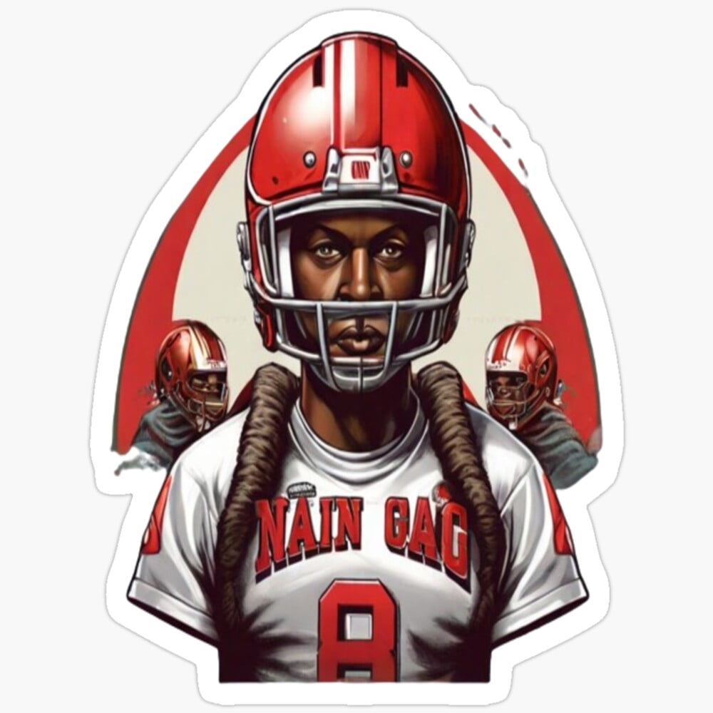 Niner Gang Brock Purdy 13 Brock Purdy Football Sticker Phone Decal ...