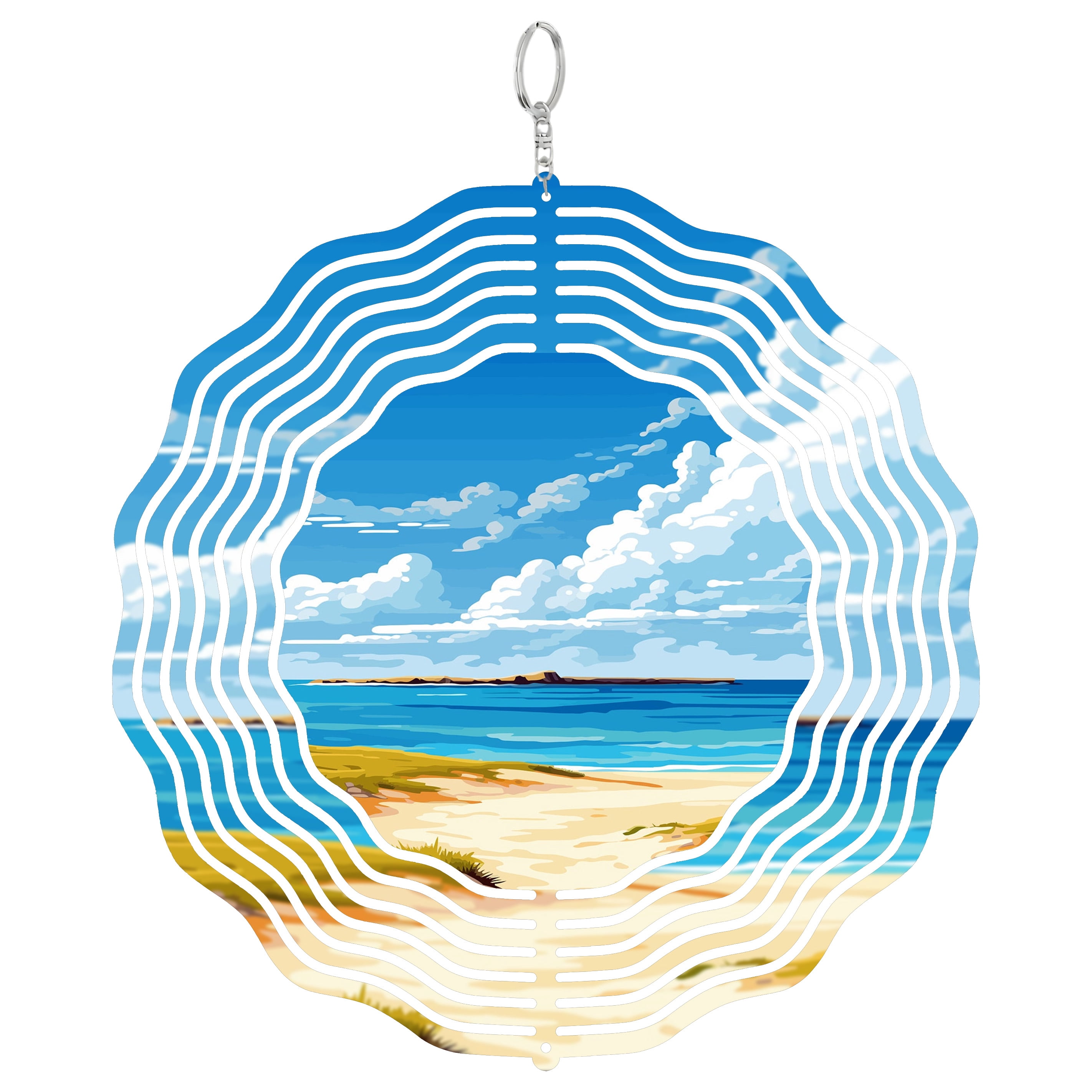 Ningaloo Marine Park Australia 3D Wind Spinner Metal Laser Cut Hanging ...