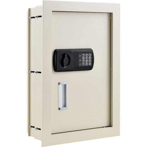 Global Industrial Residential Safes Expandable Depth Wall Safe - 15""W ...