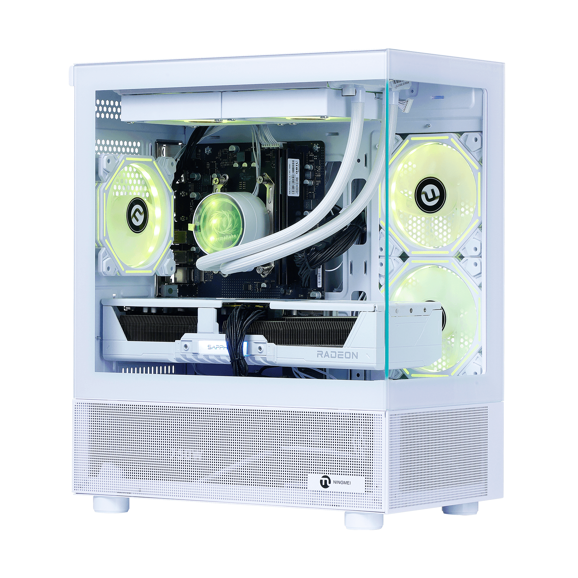 Ningmei Gaming PC AMD R7 7800X3D Radeon RX 9070 XT 32GB RAM 1TB SSD ...